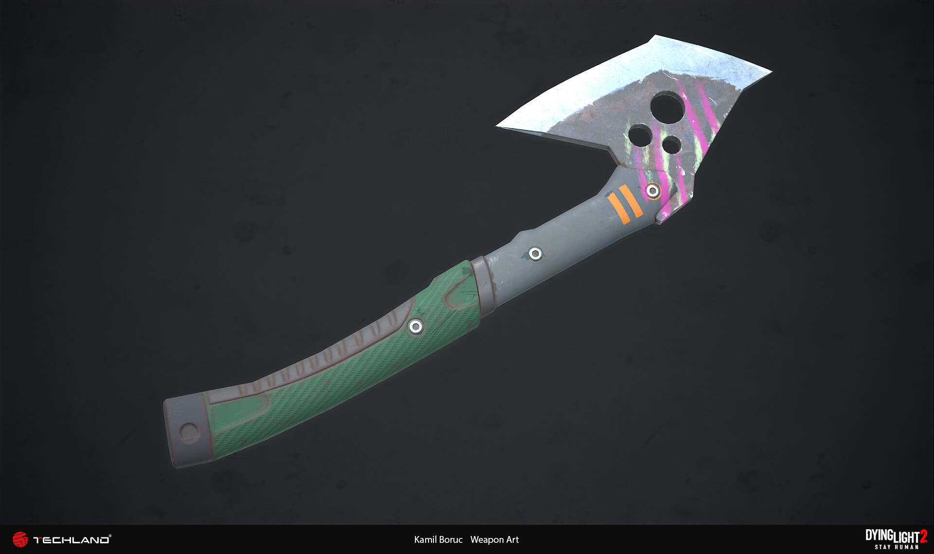 Kamil Boruc - Dying Light 2 Stay Human - Hacker Axe