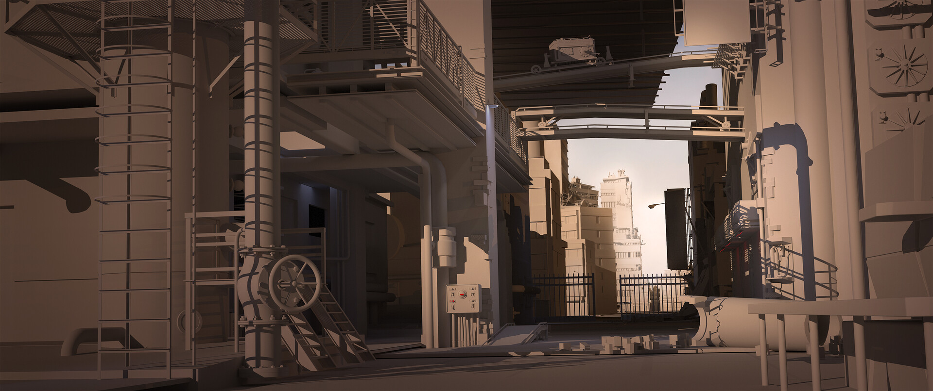 ArtStation - Modelling design exercise_2