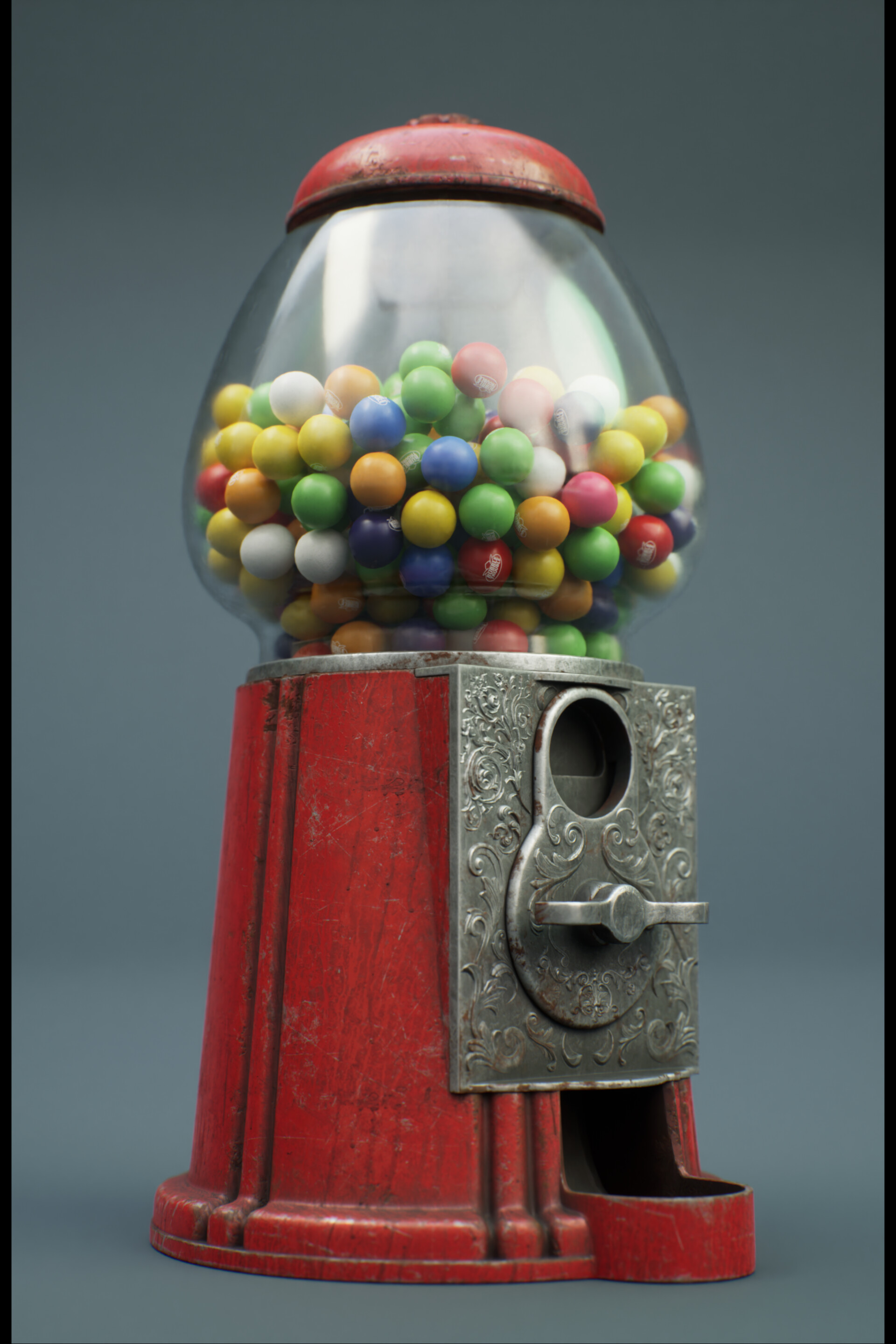 ArtStation - Old Bubble Gum Machine