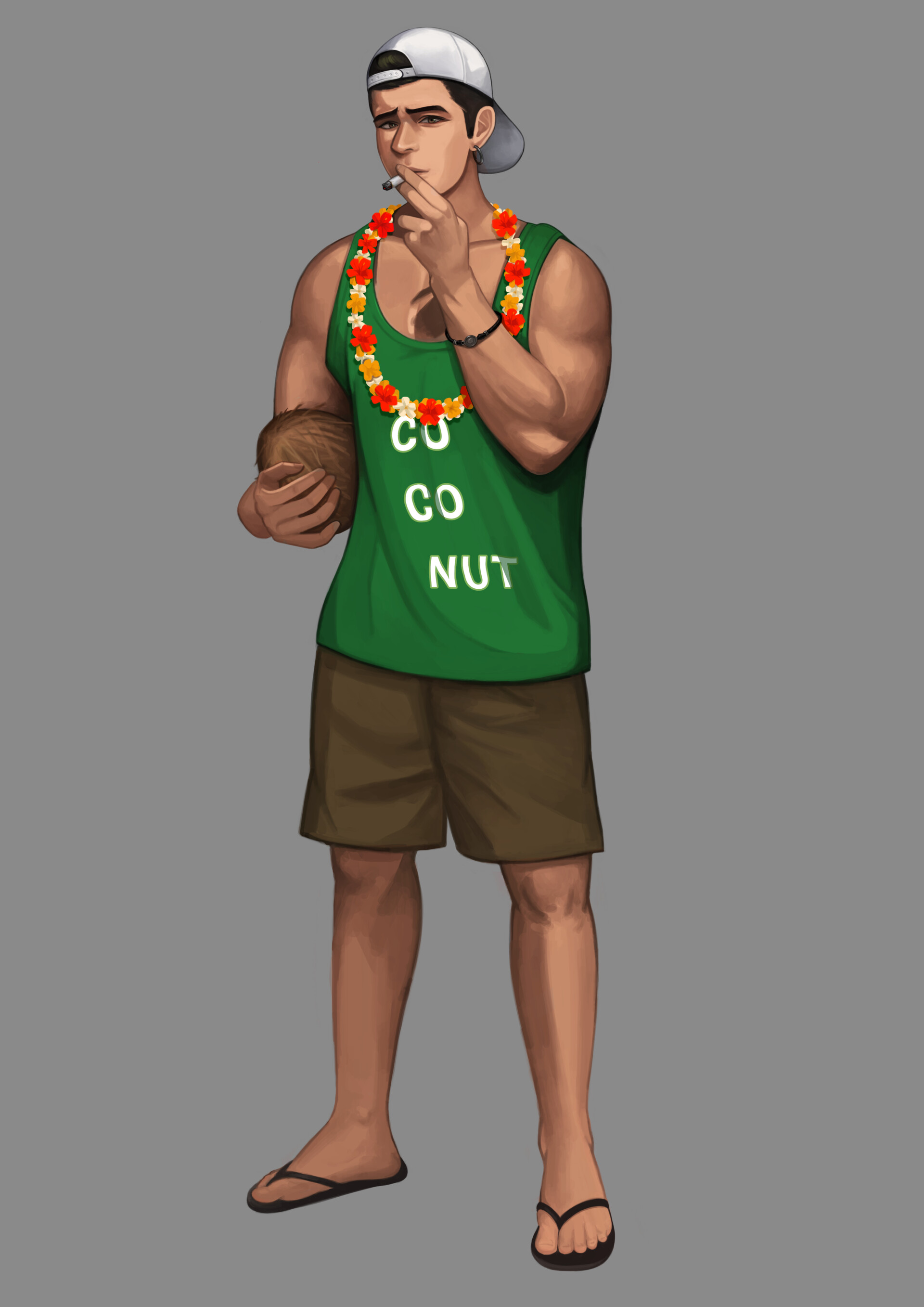 ArtStation - Coconut boy