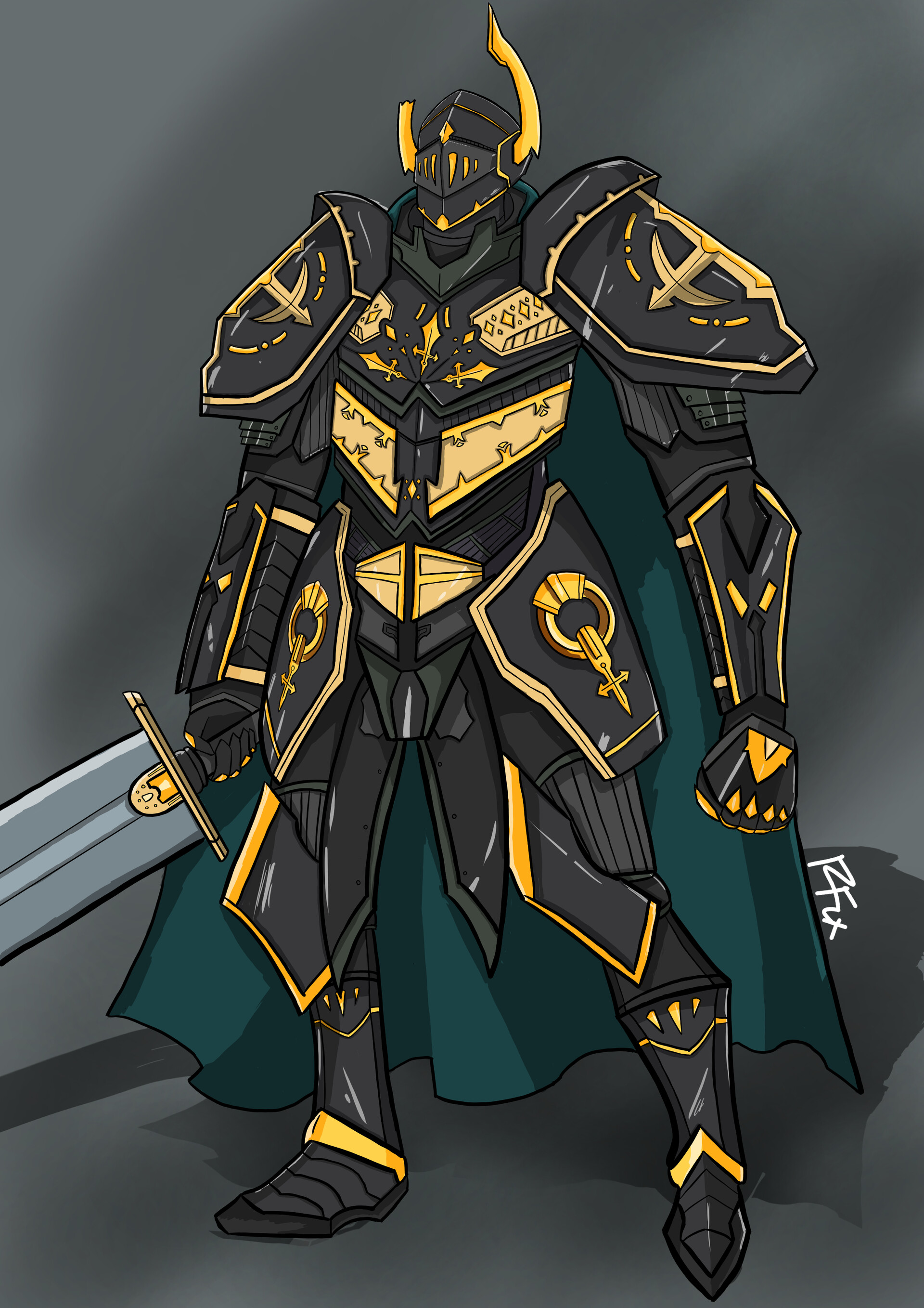 ArtStation - Wayfaring Knight (Character Design)