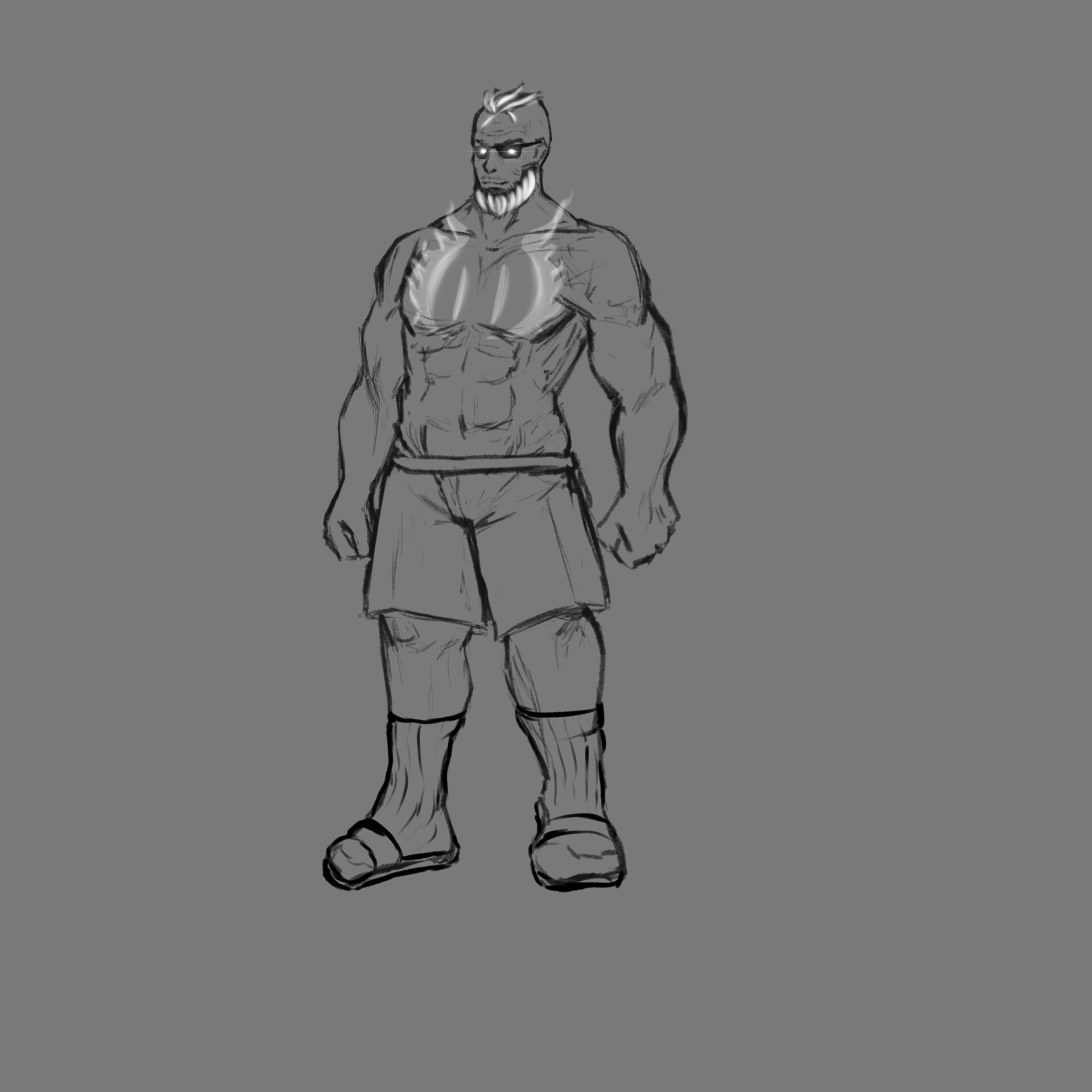 Chance Davis - Character Concept Sketches
