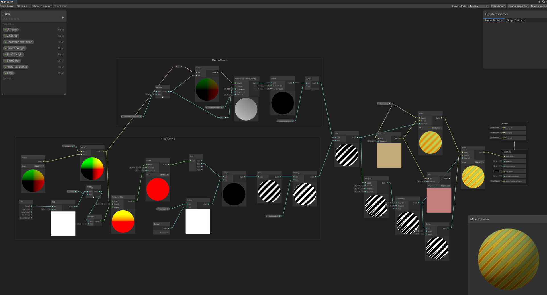 Cem Özcan - Planet - Unity Shader Graph