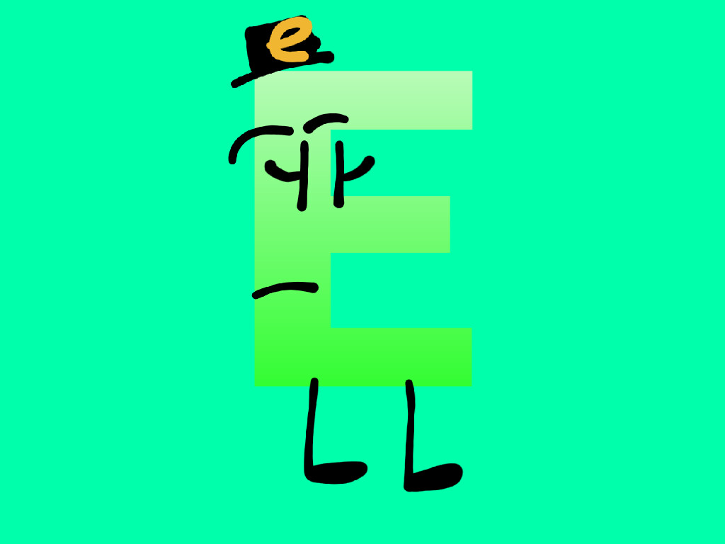 ArtStation - Meet my Letters OC's: Edina (Letter E)