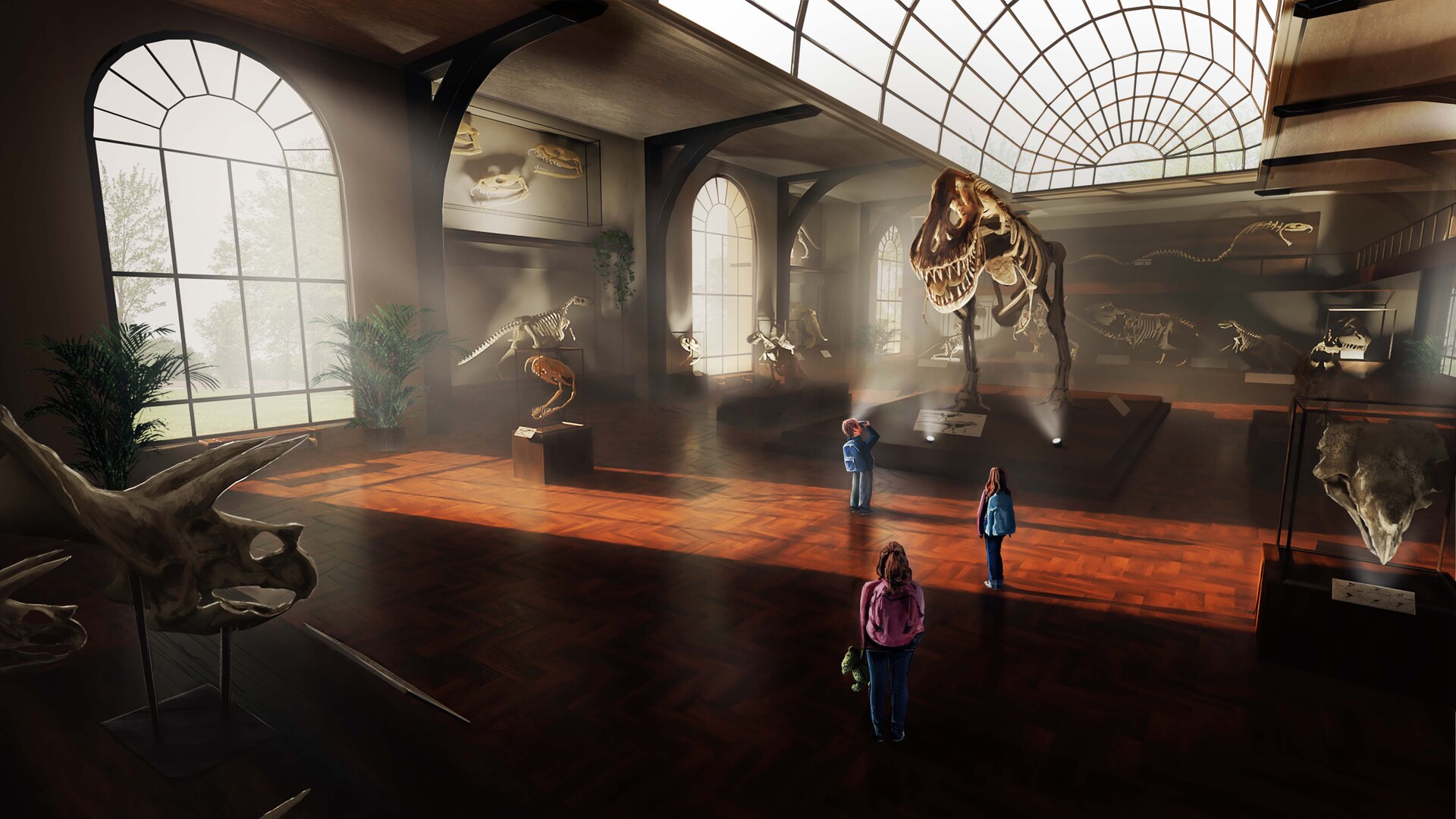 ArtStation - The Kids at the Museum