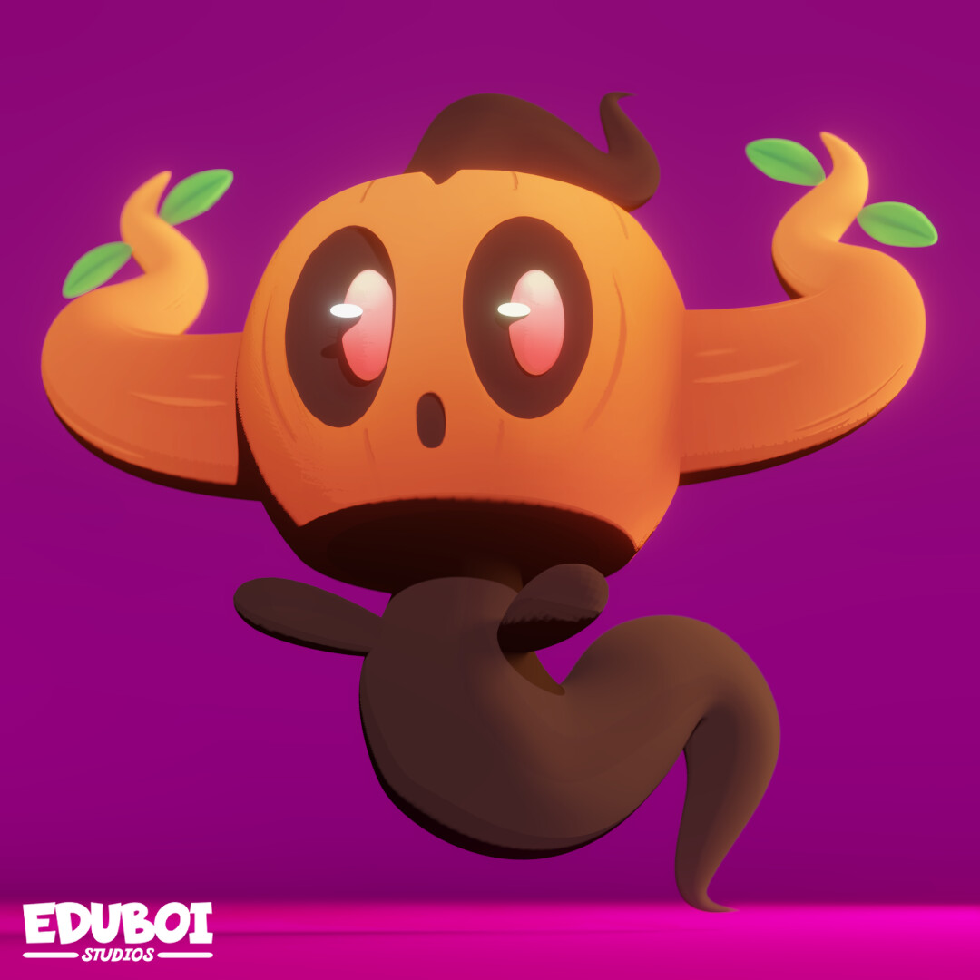 ArtStation - Phantump - Pokemon 3D