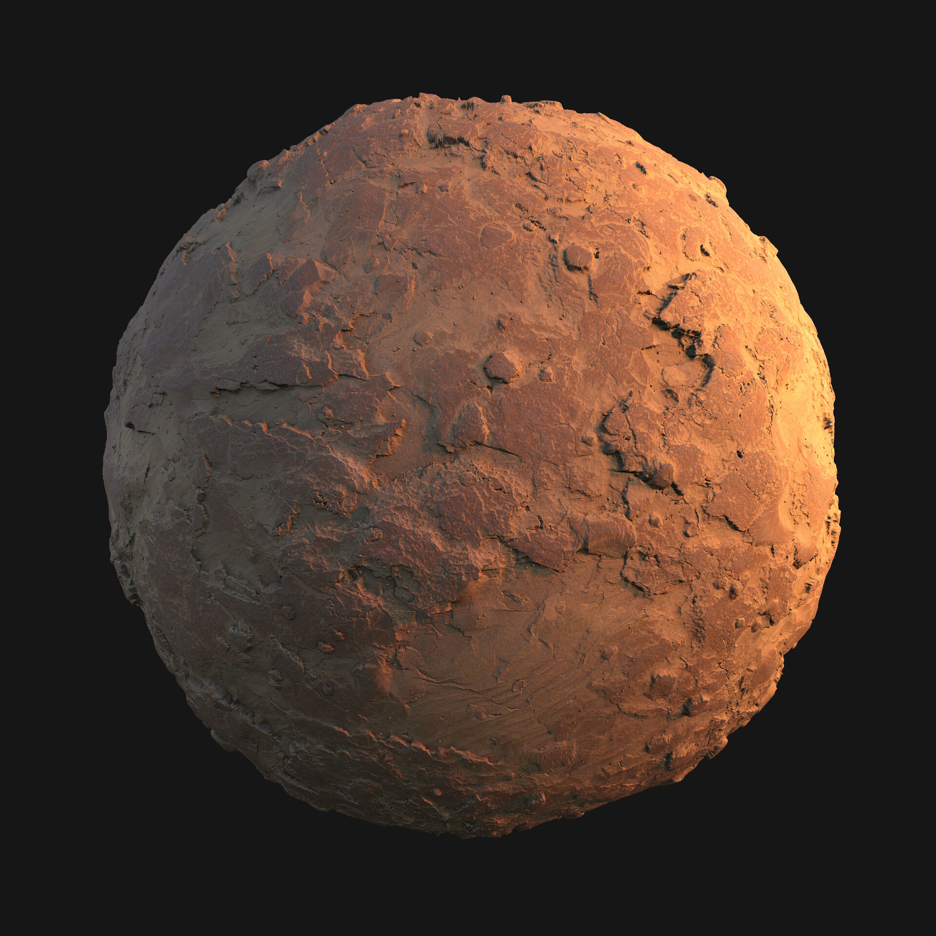 ArtStation - Desert rock