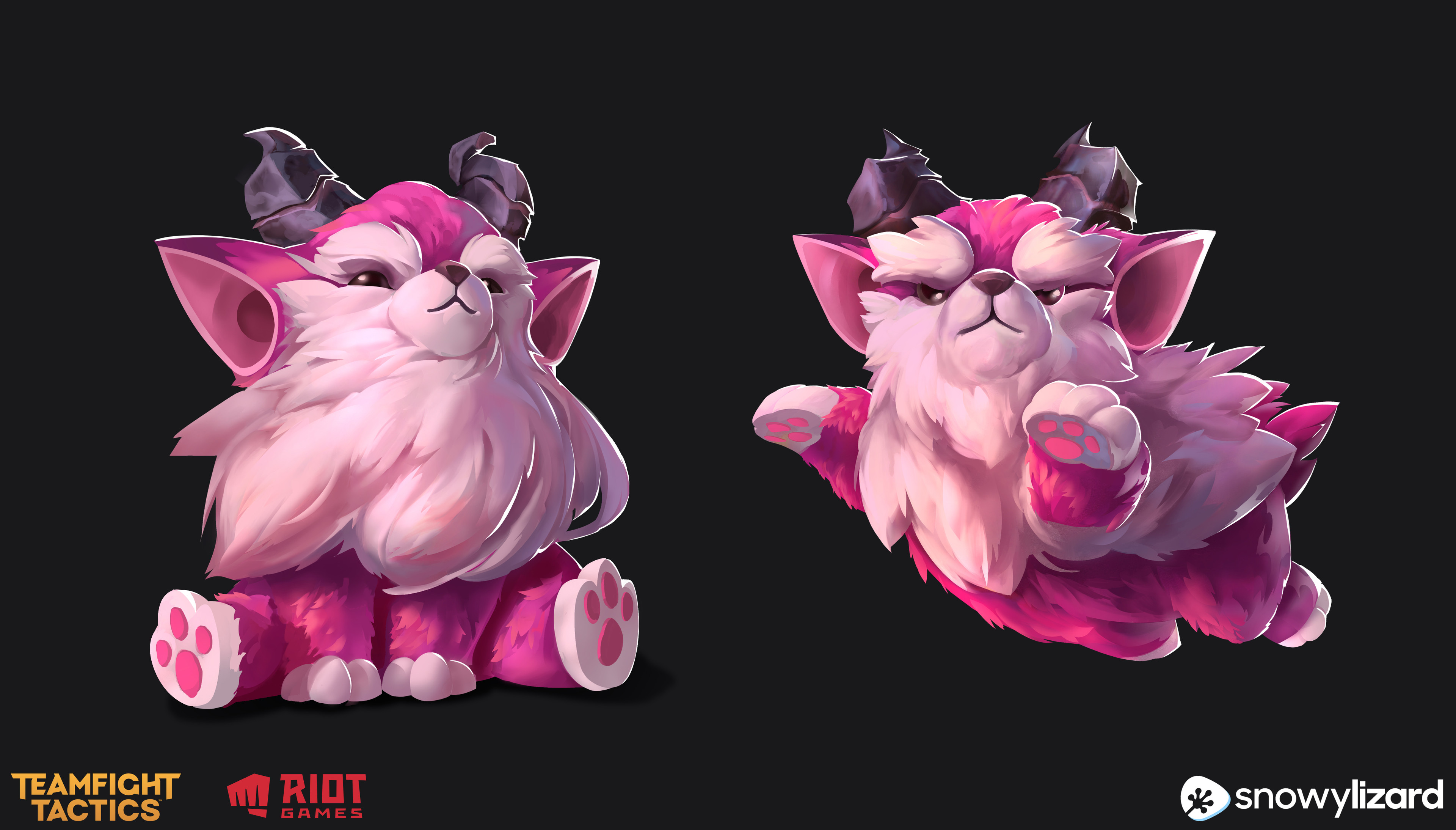 Snowy Lizard - TFT Little Legends