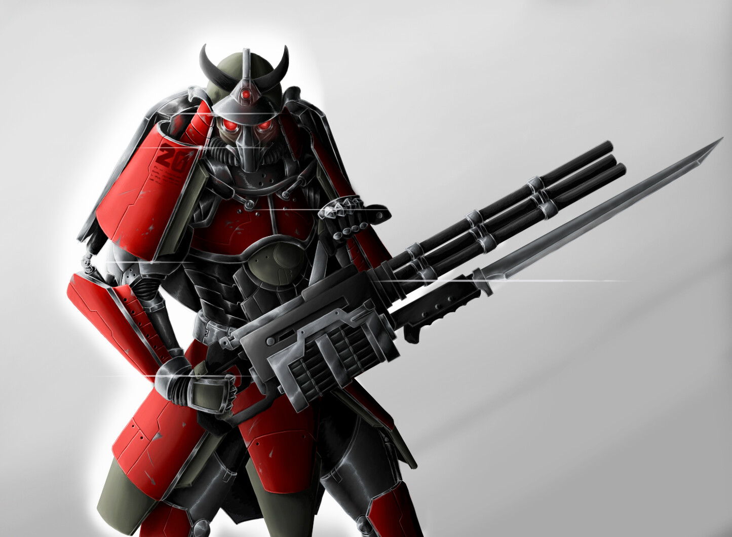 ArtStation - Iron samurai