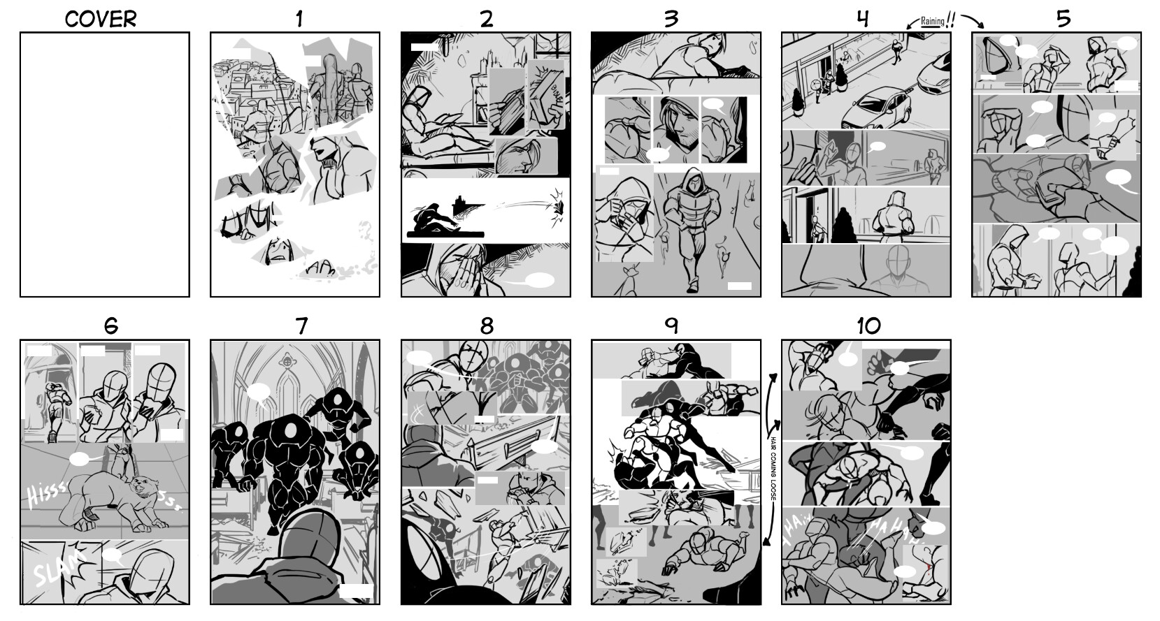 ArtStation - Comic Storyboard
