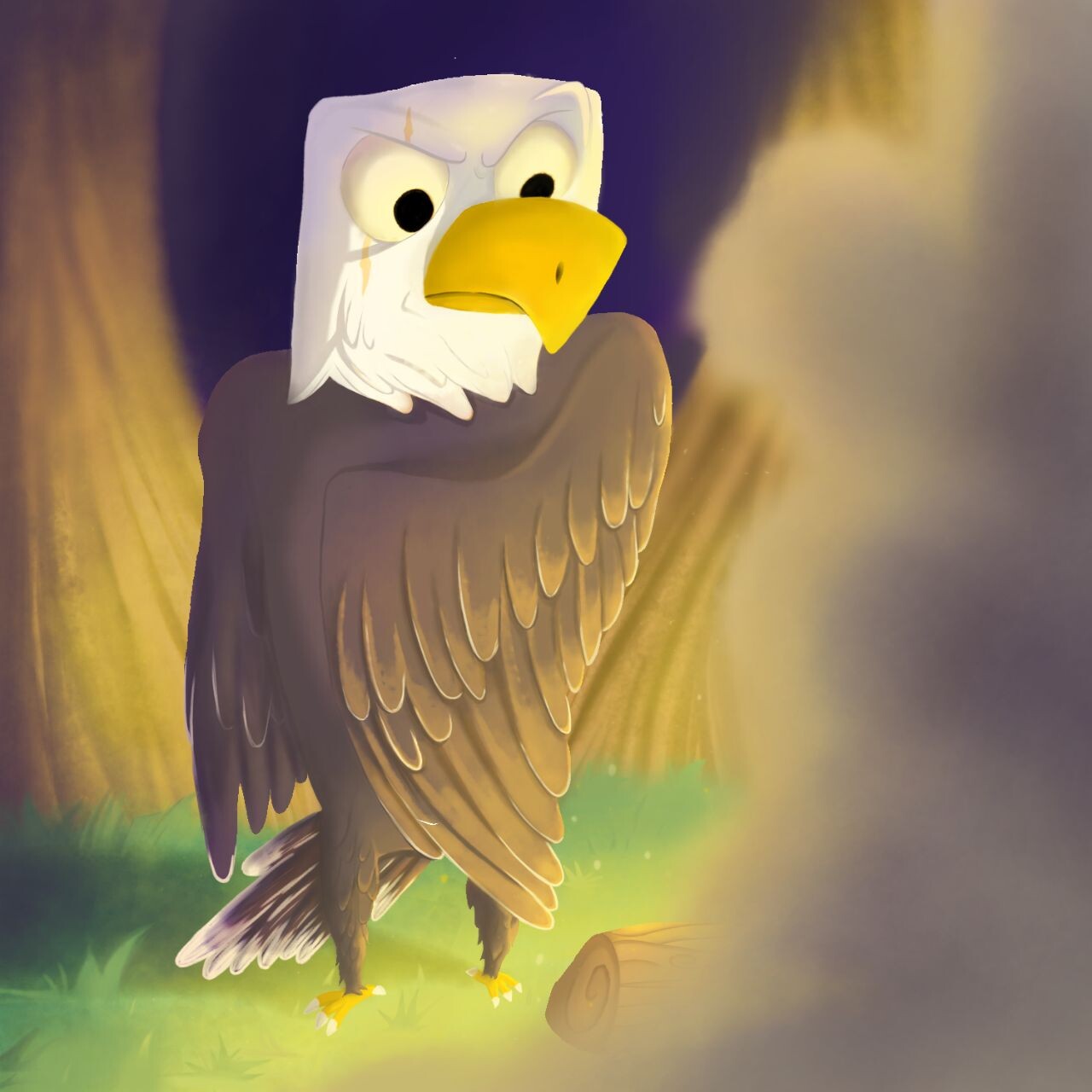 ArtStation - Bald eagle