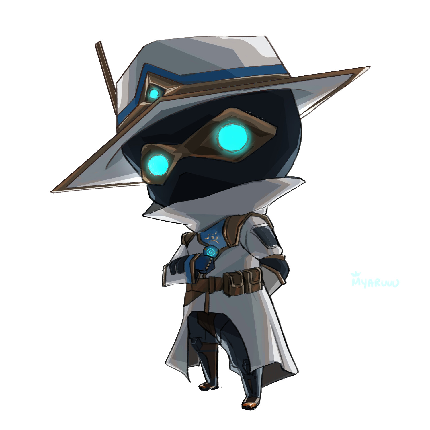 Mhiara Angelu Padilla - CYPHER CHIBI FANART