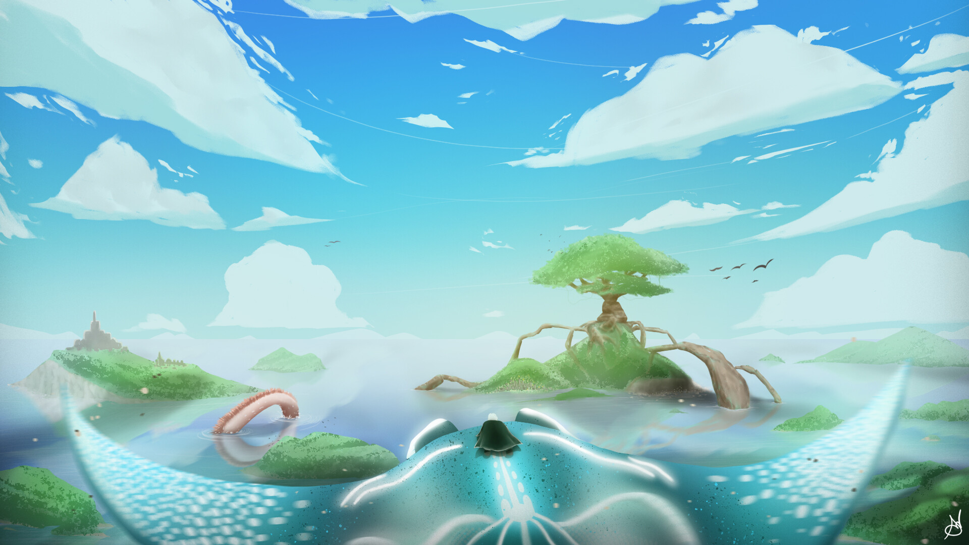 ArtStation - MANTA RAY "2"