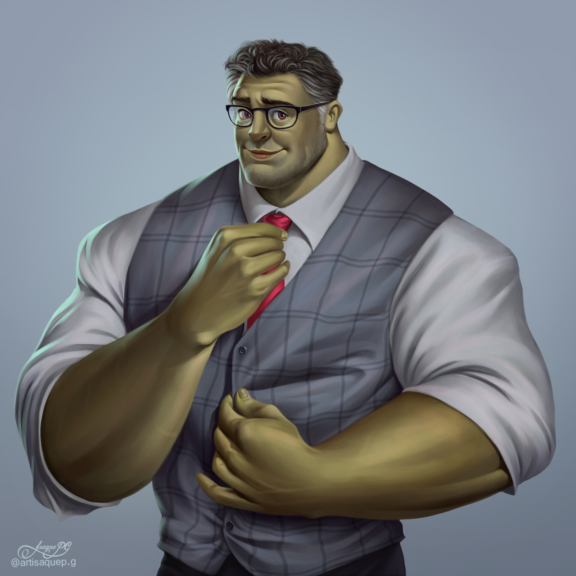 ArtStation - Professor Hulk