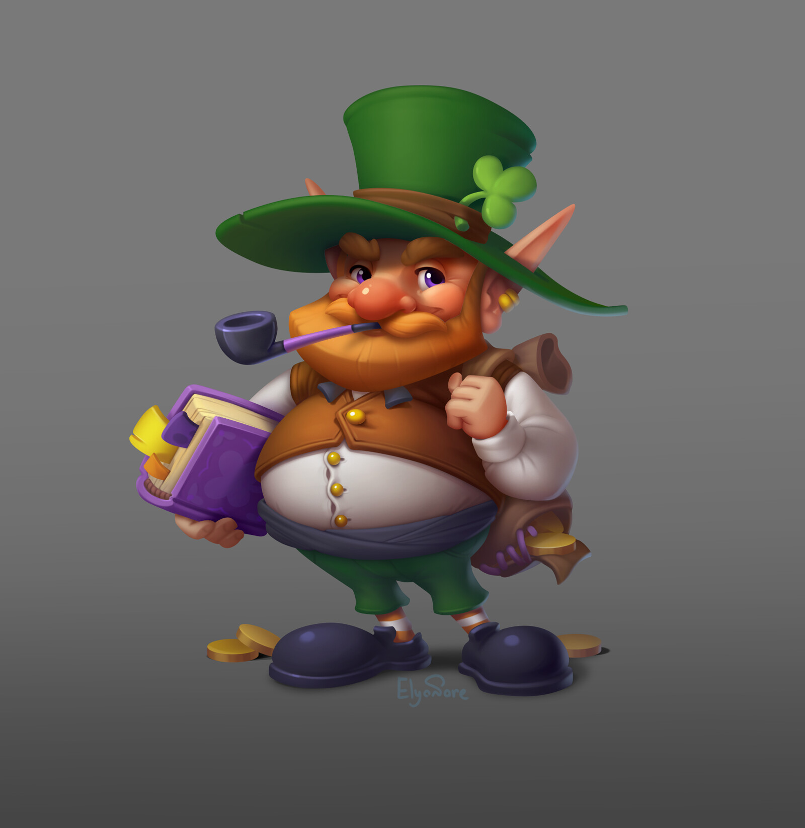 ArtStation - Irish Dwarf Boris