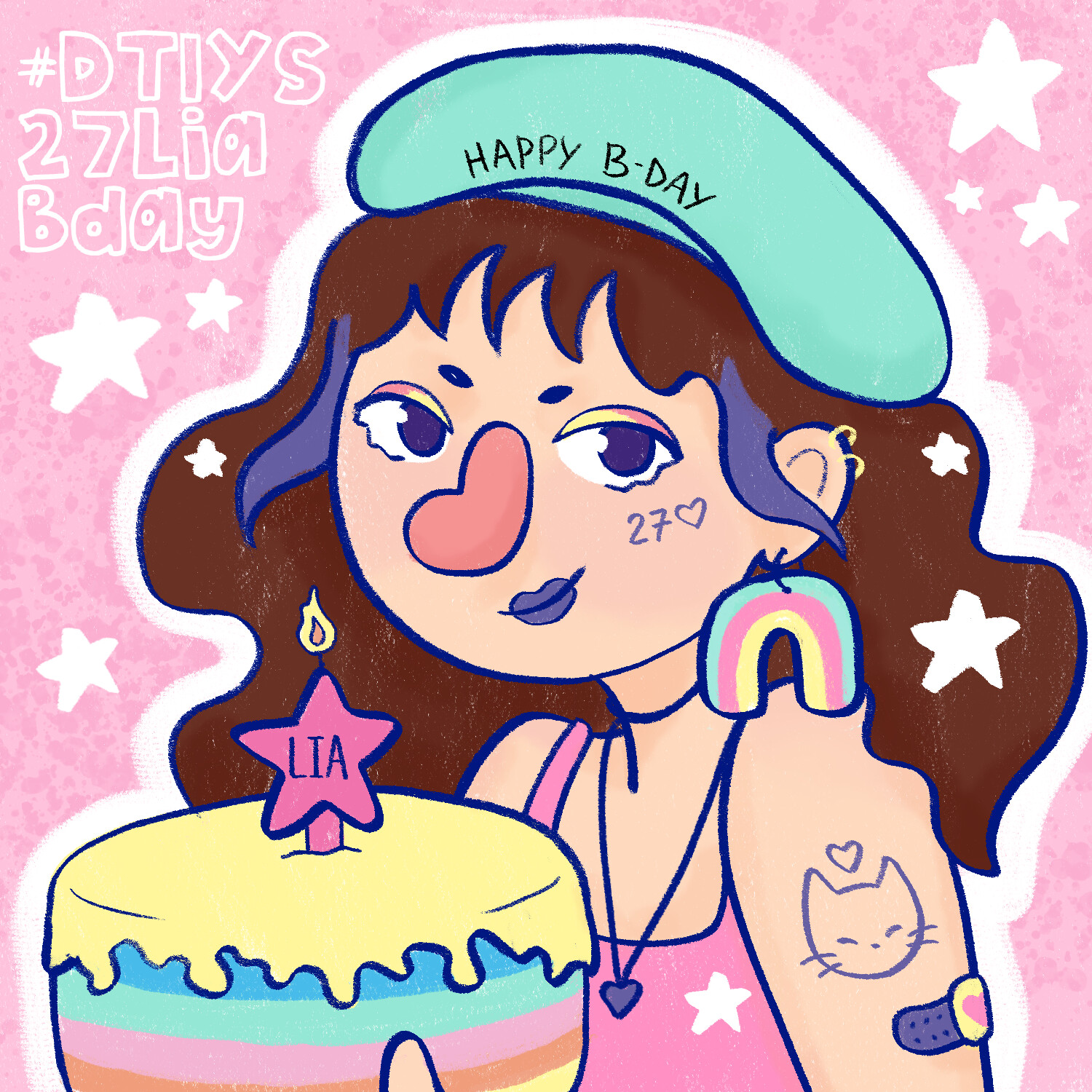 ArtStation - DTIYS Lia 27 Bday