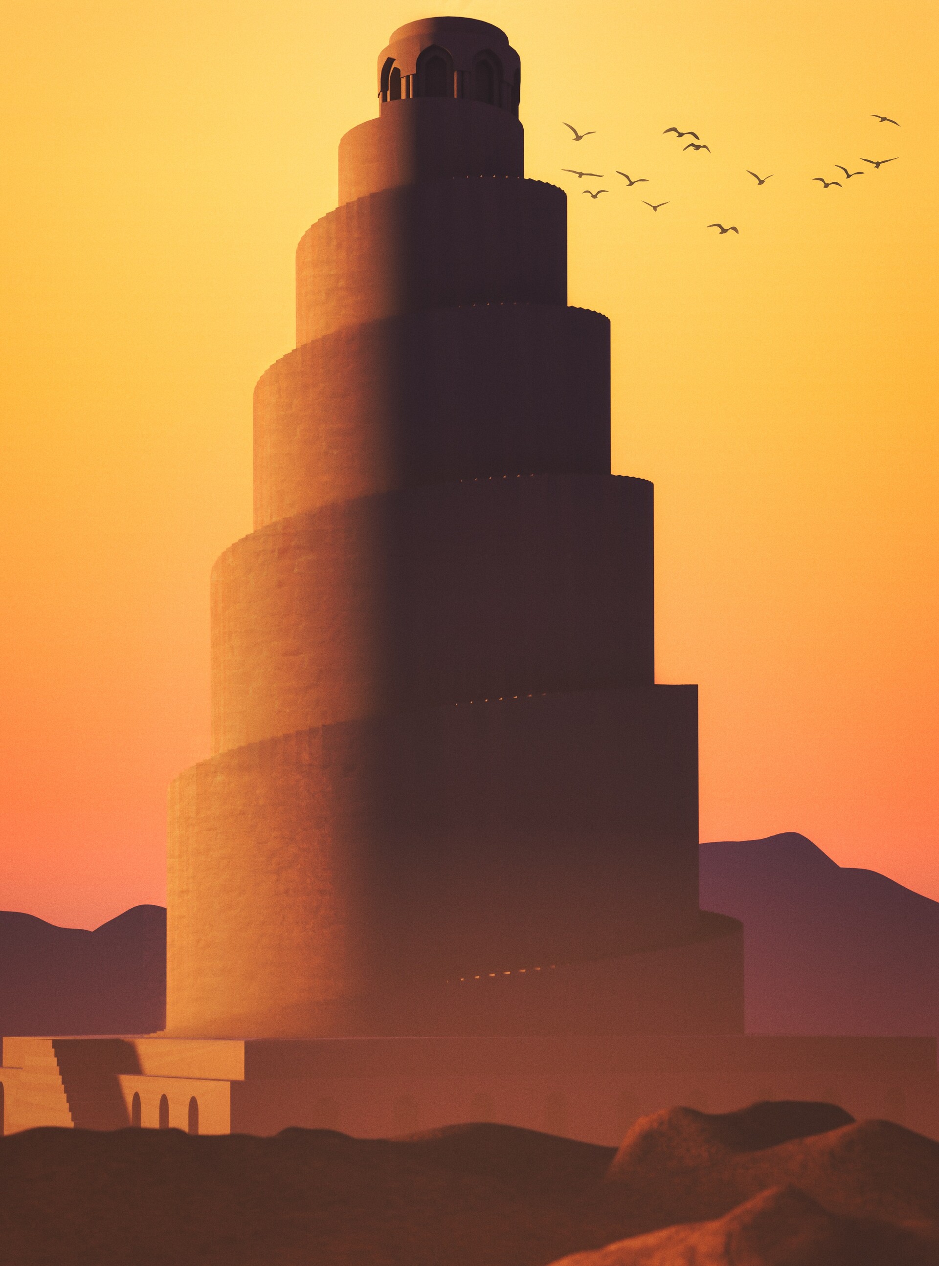 Harith Sami - Malwiya Monument