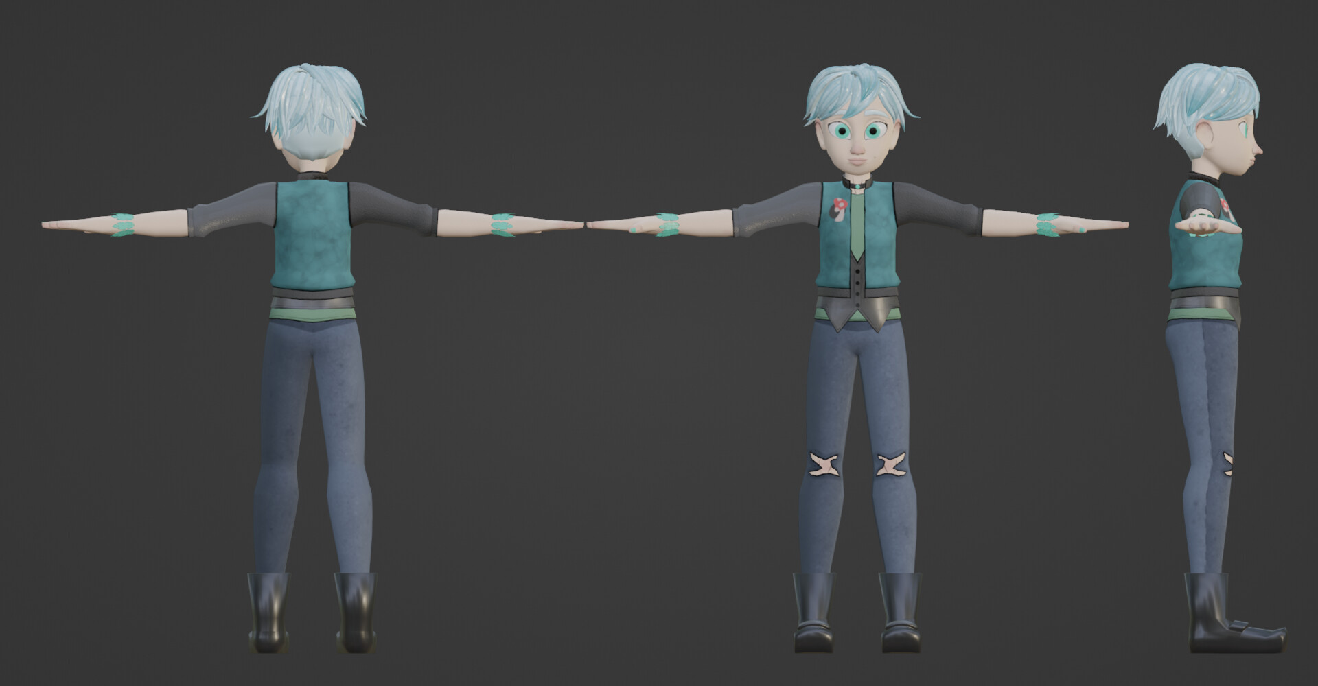 ArtStation - Jade Model/Animation