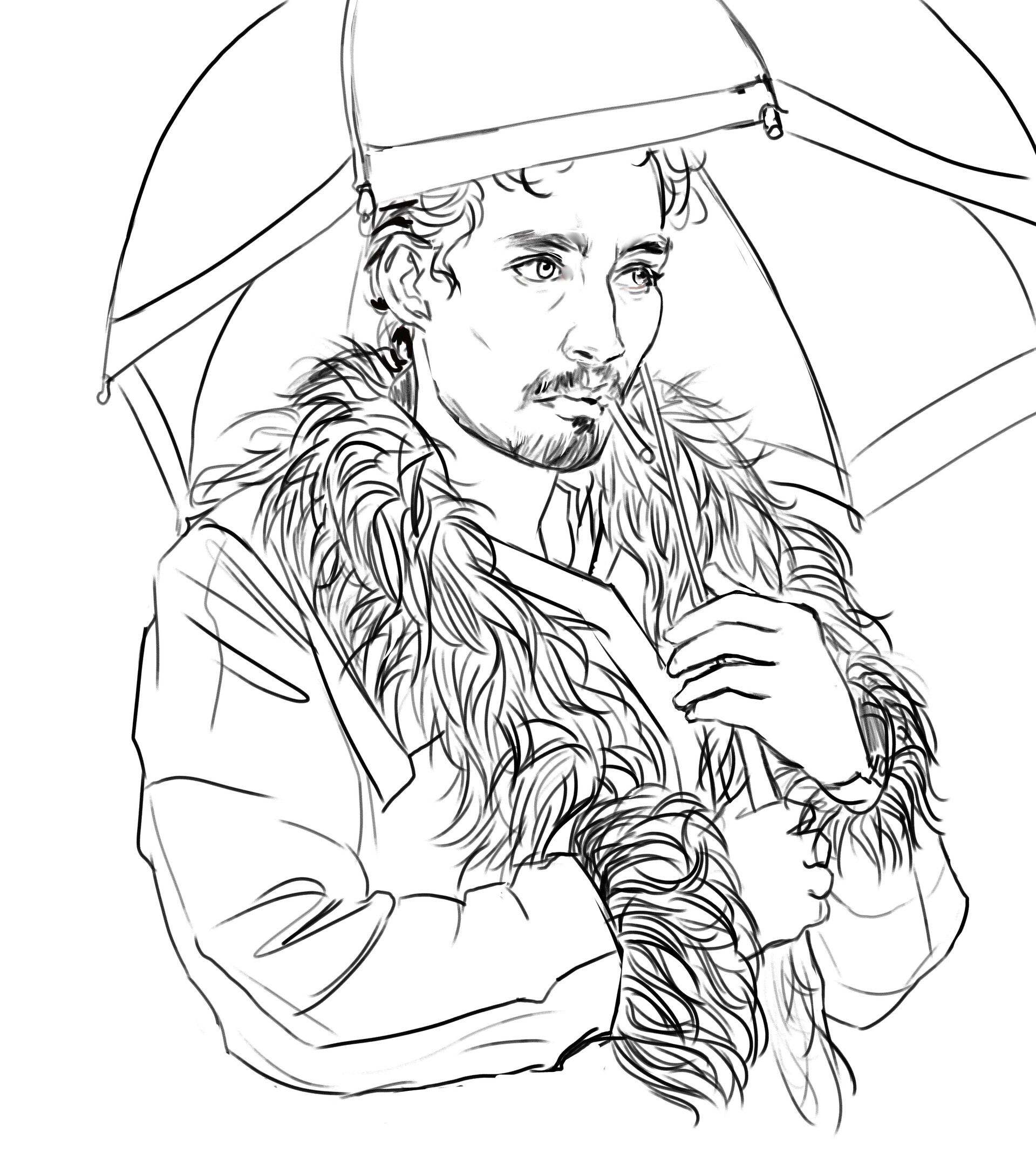 umbrella academy coloring pages