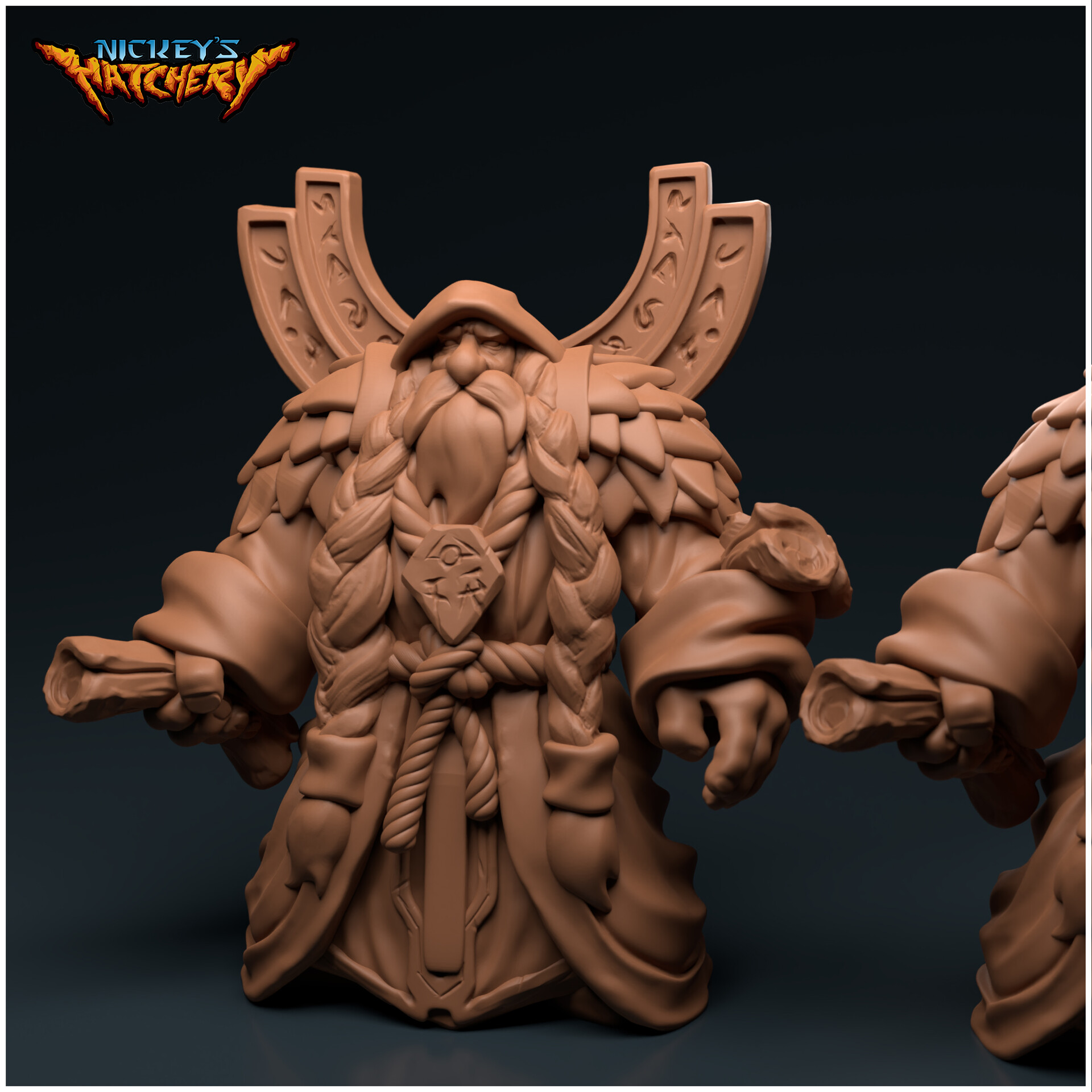 Nikolay Dimchev - Dwarf Shaman #2, 32mm