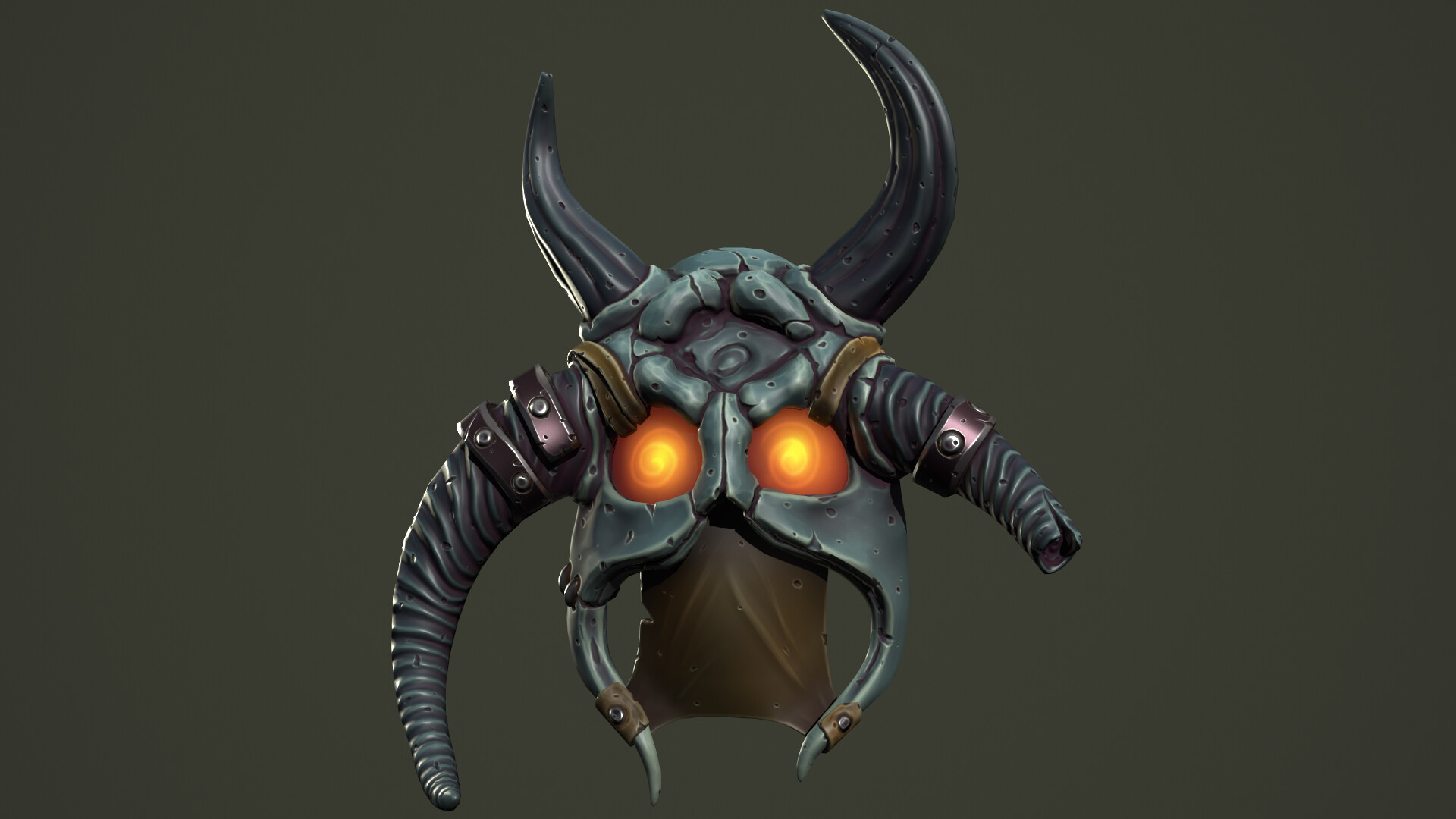 ArtStation - Barbarian mask