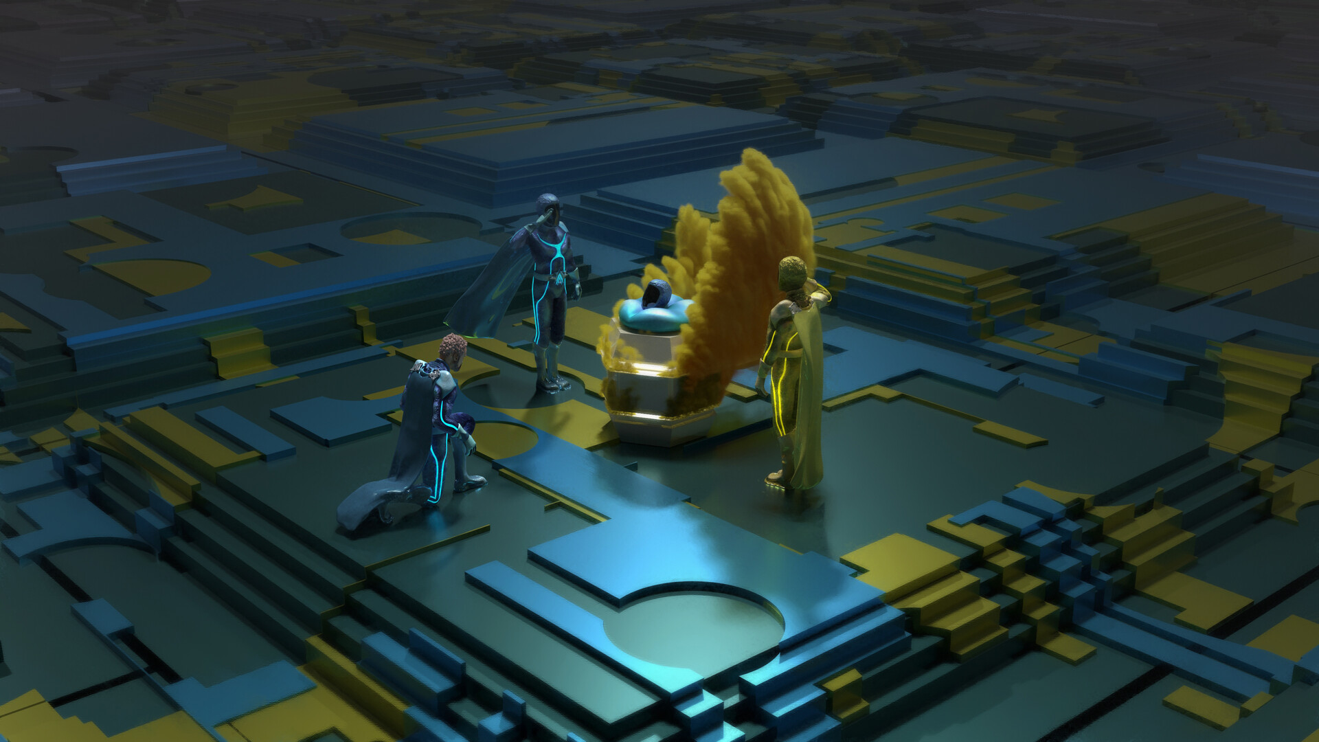 ArtStation - Protectors are Heroes