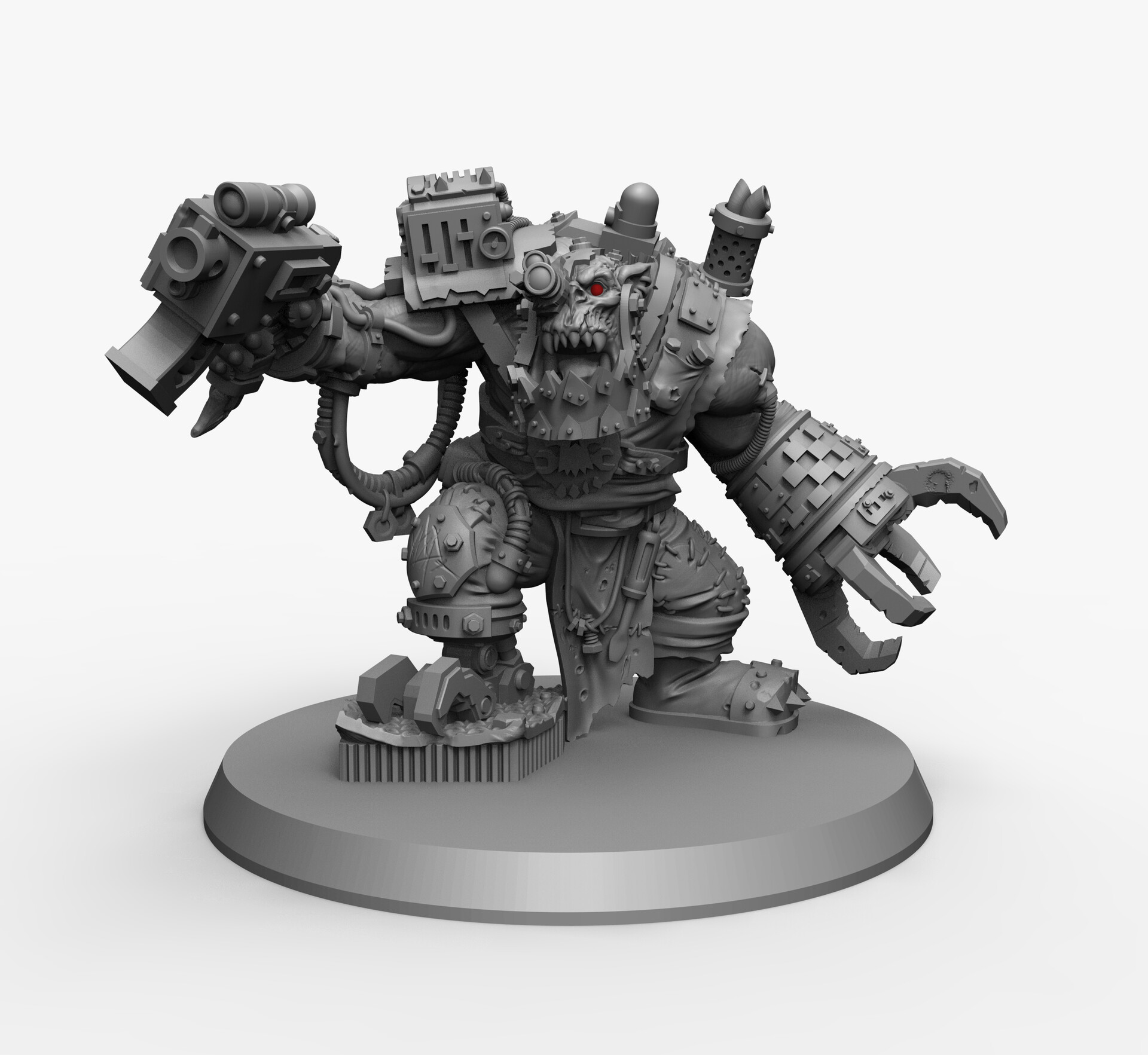 ArtStation - Orc Mech-Boss