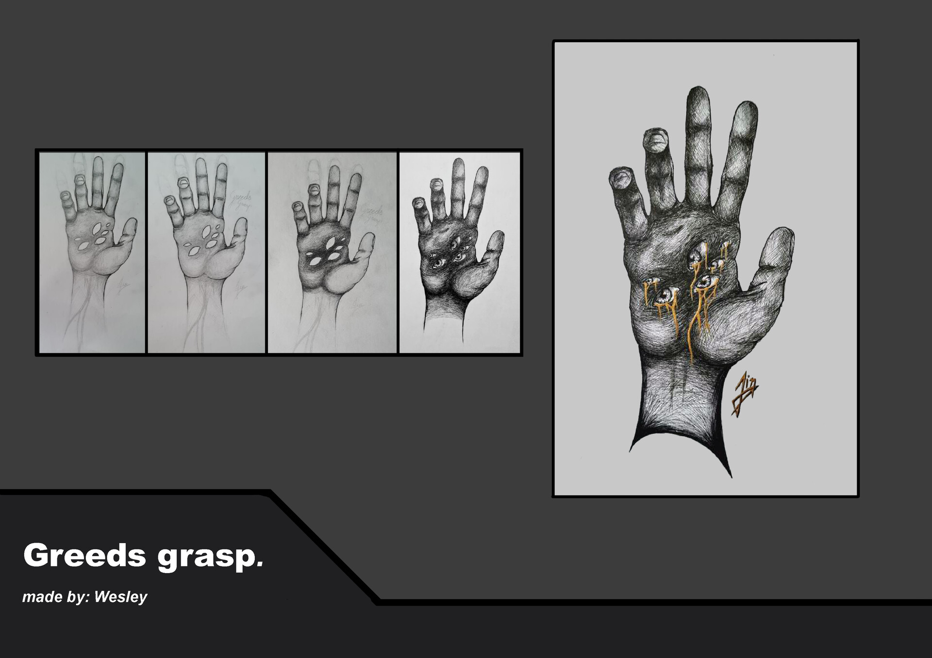 ArtStation - Greeds grasp