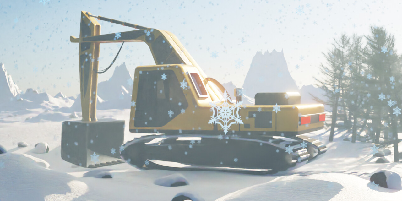 ArtStation - Poklane in the snow