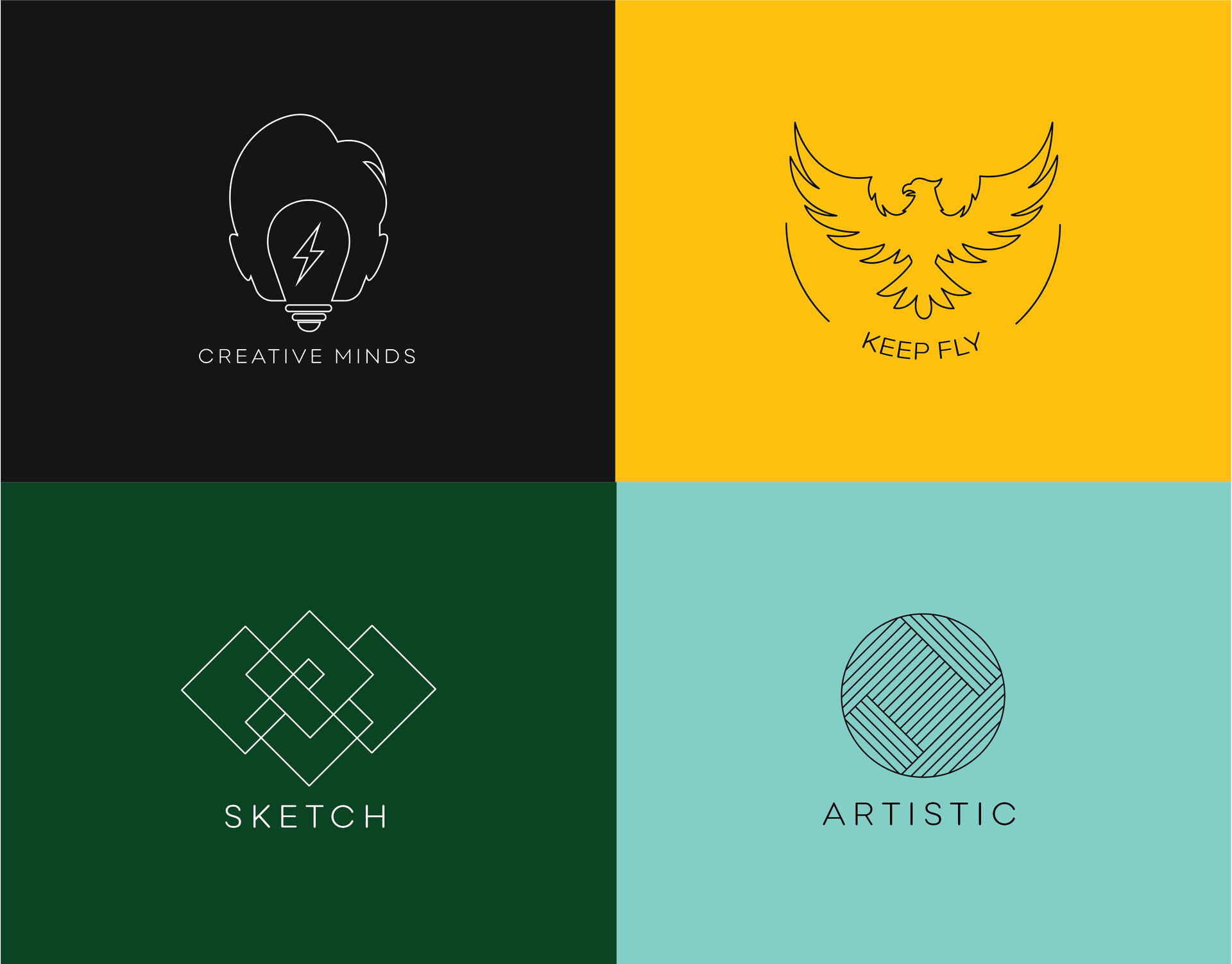 ArtStation - Minimalist logos