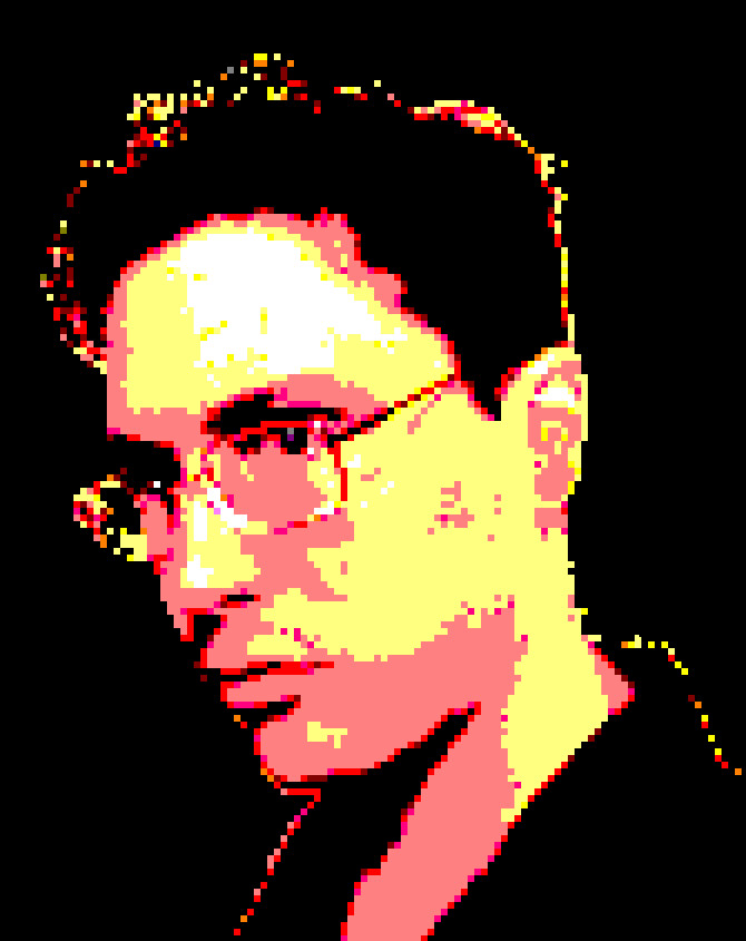 ArtStation - Pixel Self Portrait