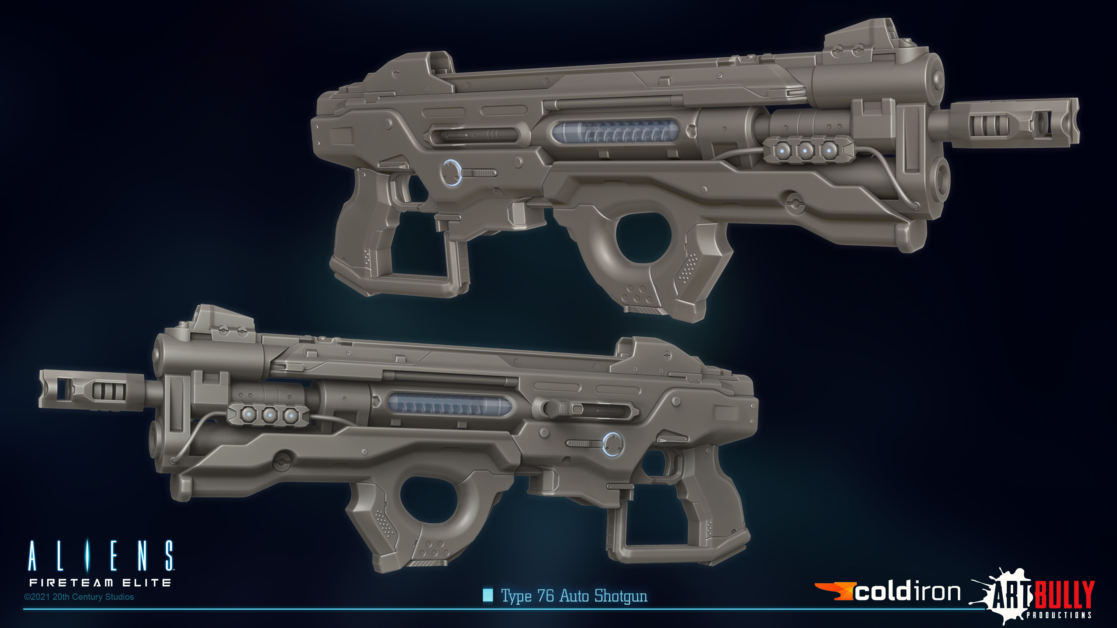 Art Bully Productions - Aliens Fireteam Elite: Weapons 01