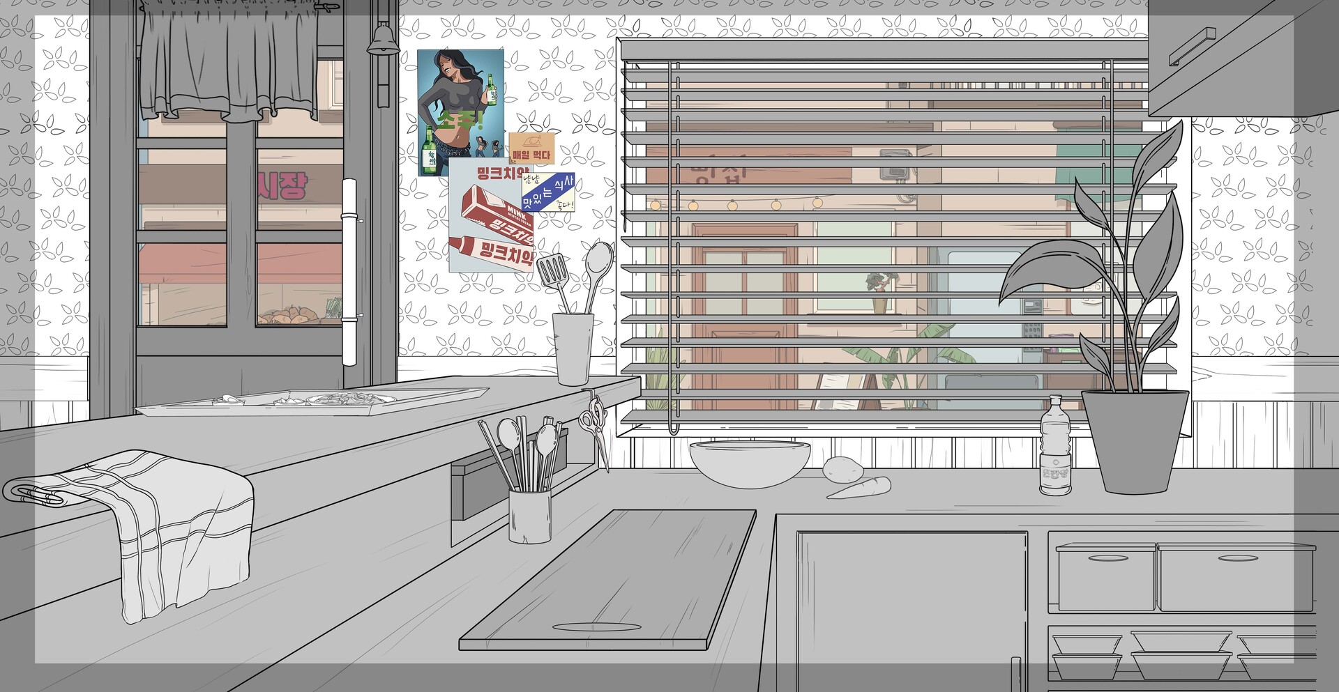 ArtStation - SOOK-JA - Background 04