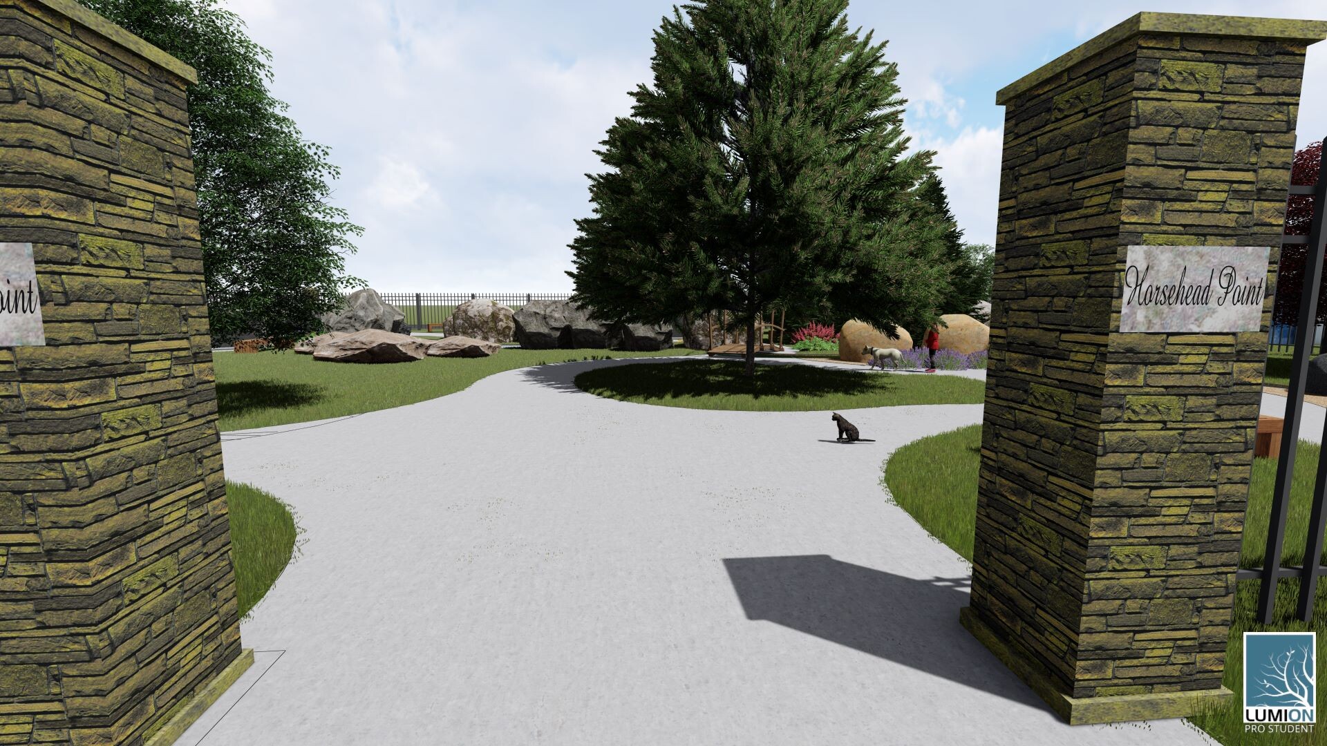 ArtStation - High Def Crematorium Front View