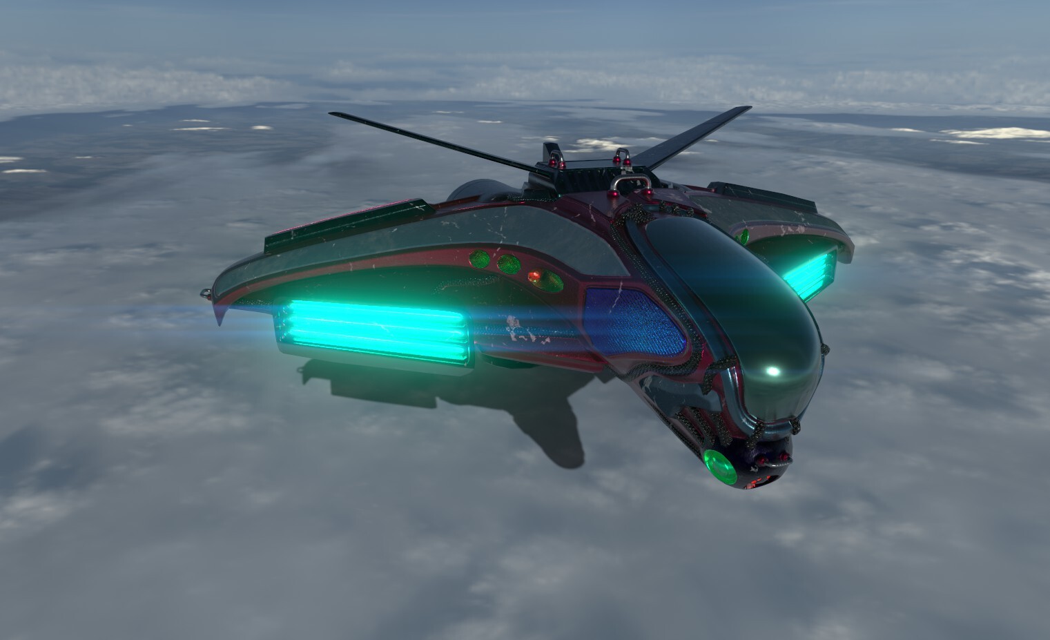 ArtStation - Intergalactic Spaceship