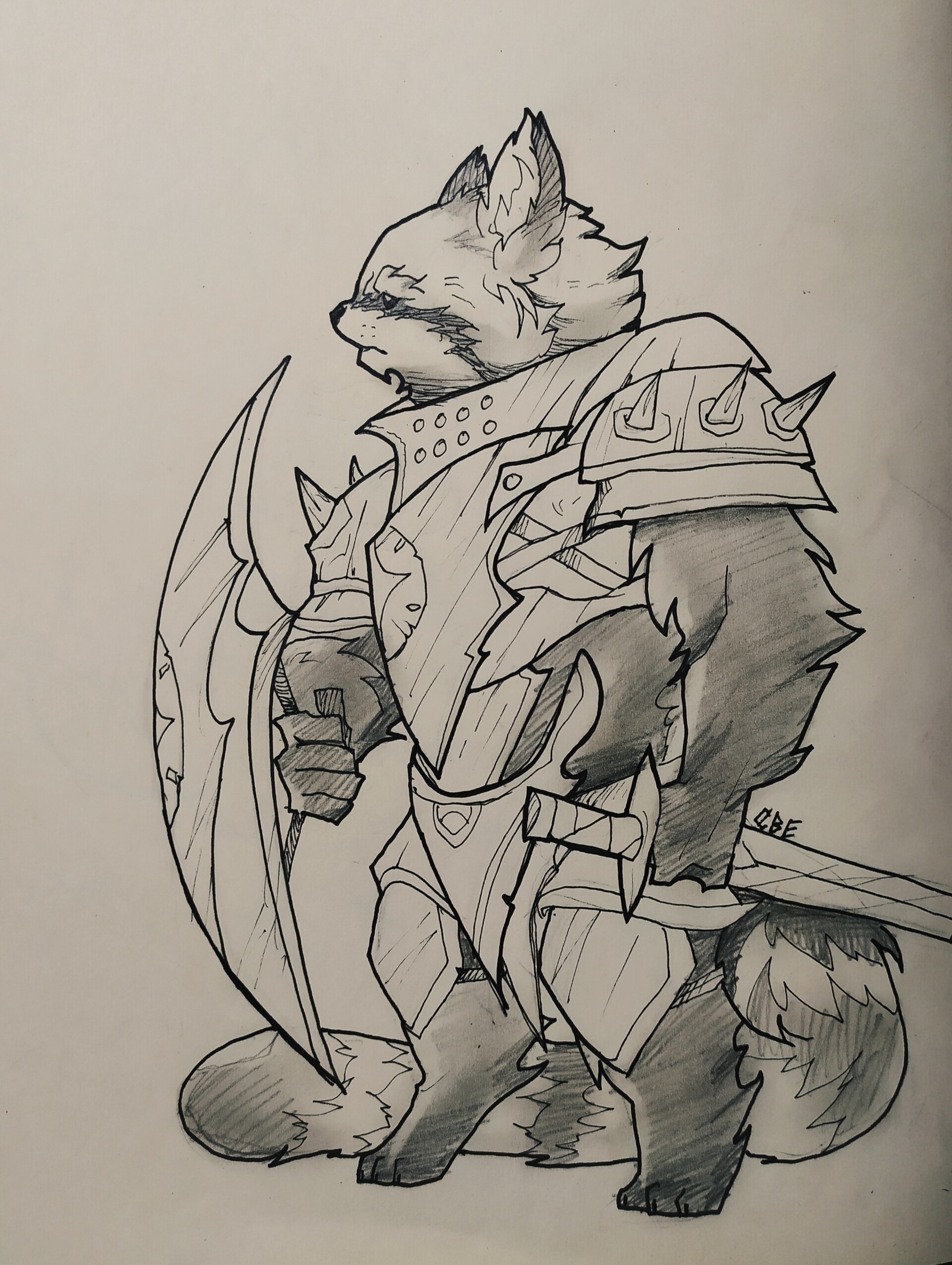 ArtStation - Red panda paladin