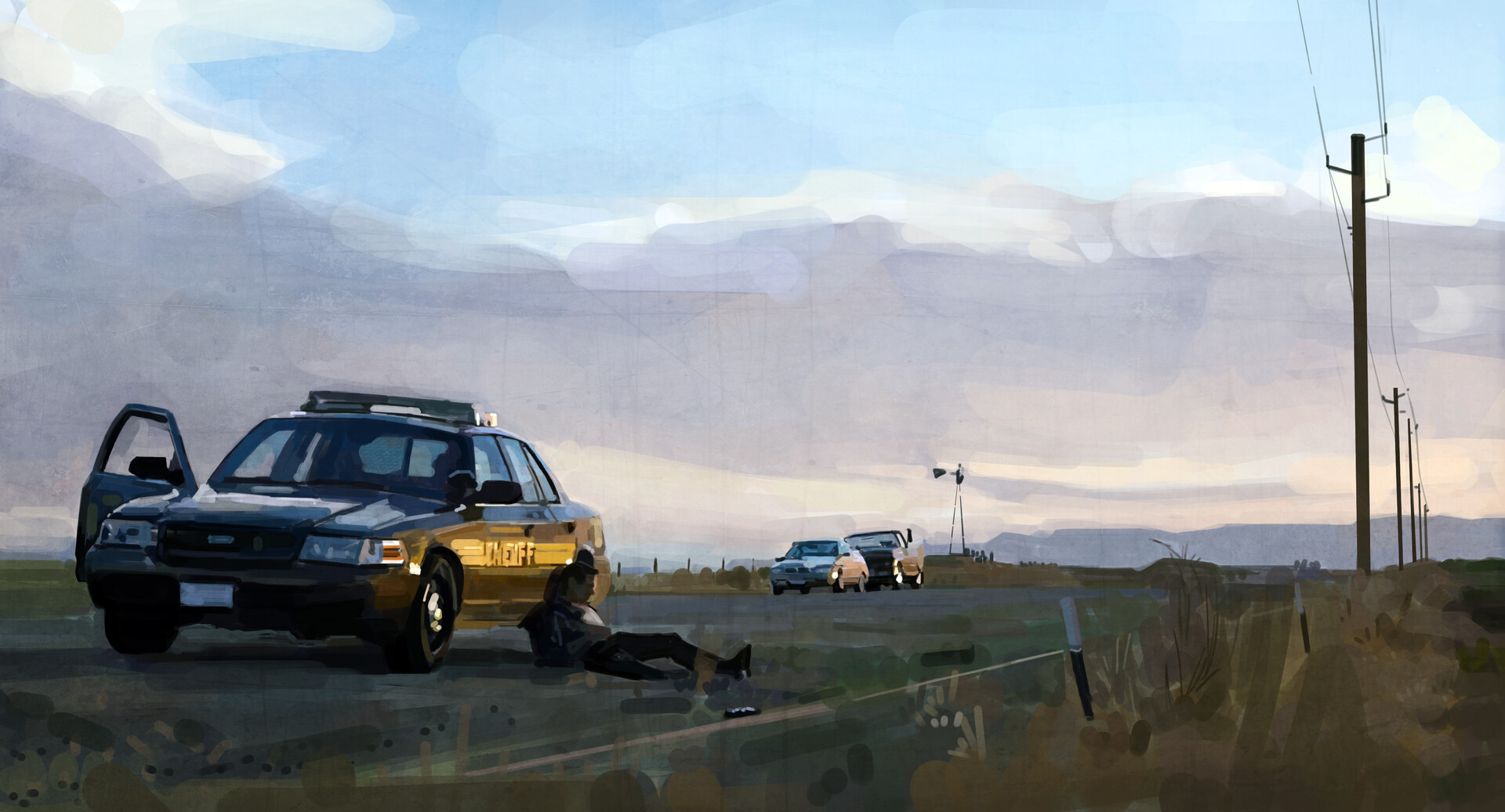 ArtStation - Cop Car