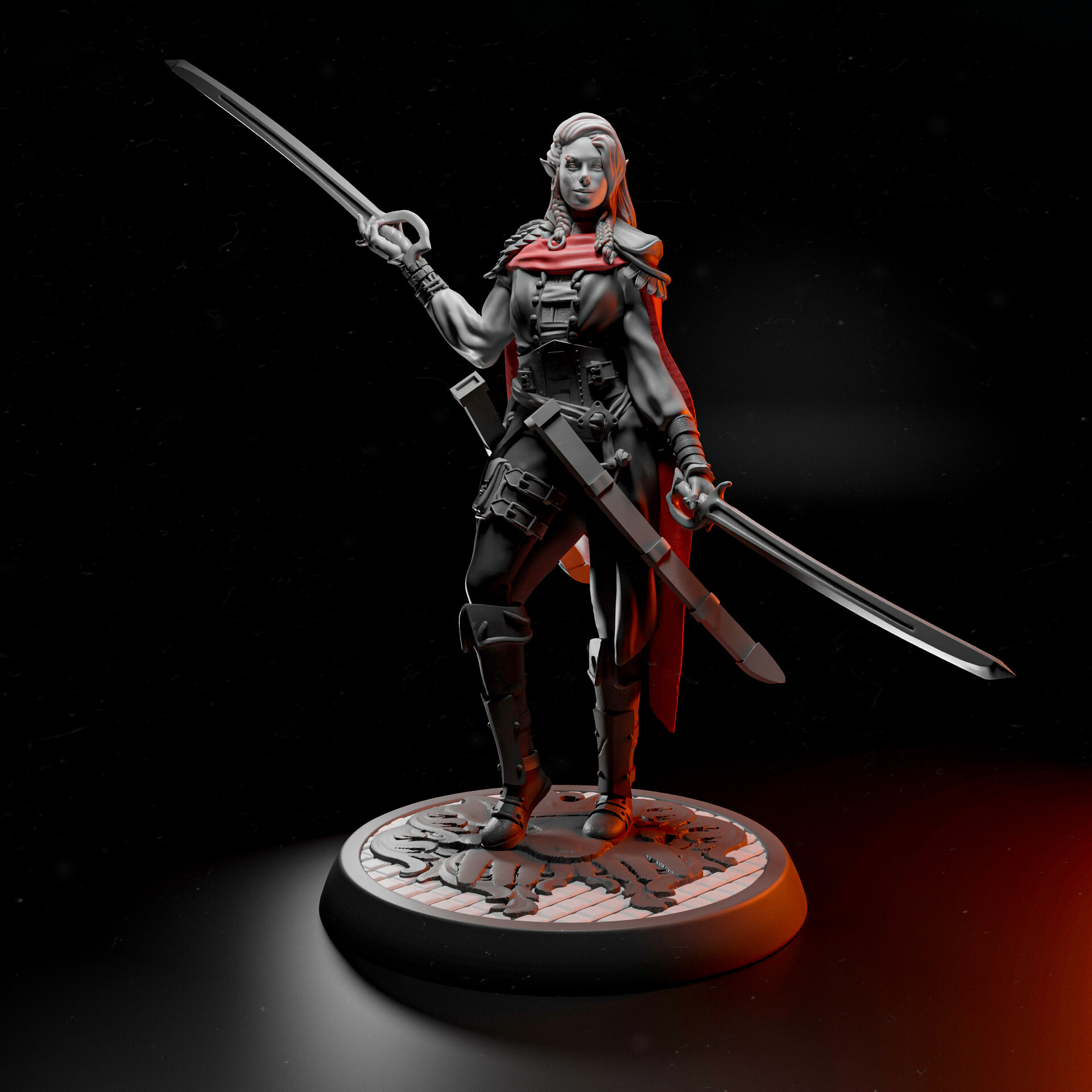 ArtStation - Drow Rogue