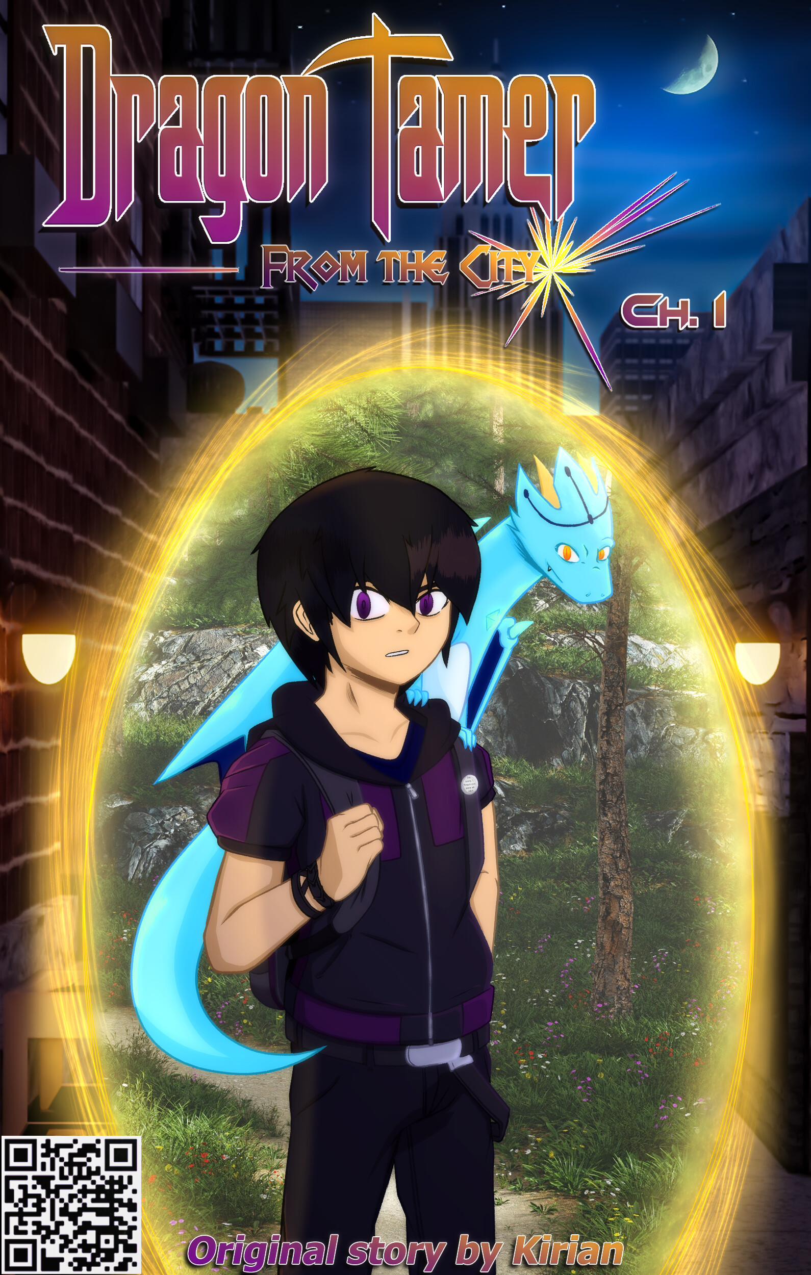 ArtStation - Dragon Tamer: From the City| Ch. 1 Cover Art