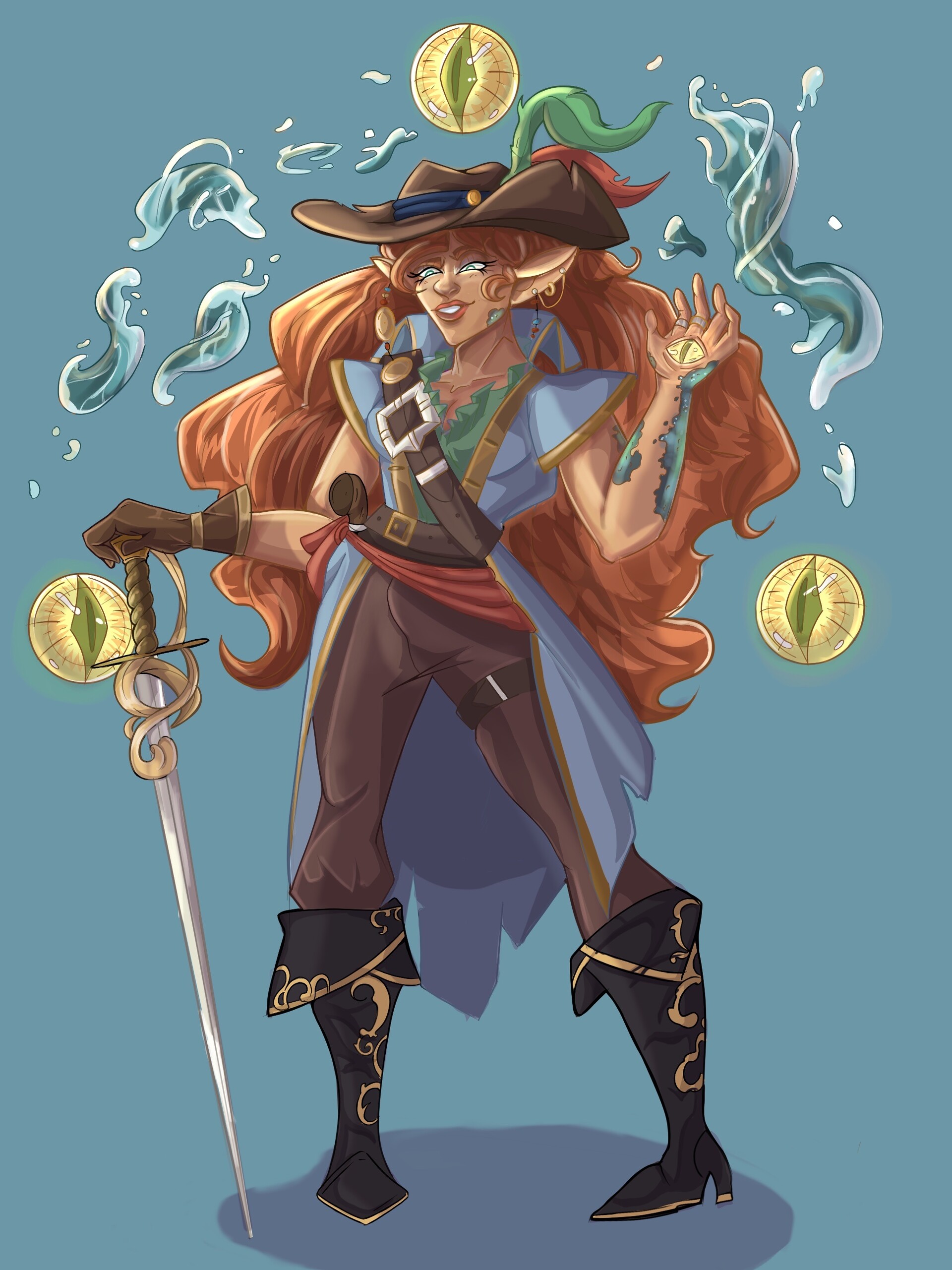 ArtStation - Captain Avantika (Critical Role )