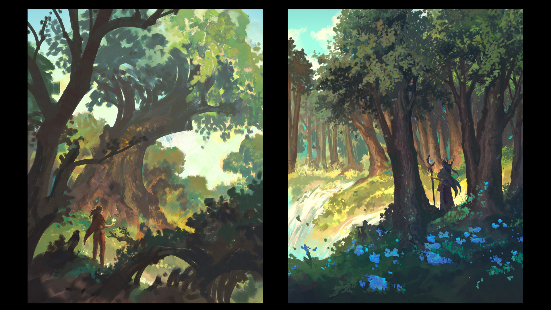 Richard Lay - Fantasy Forest Exploration