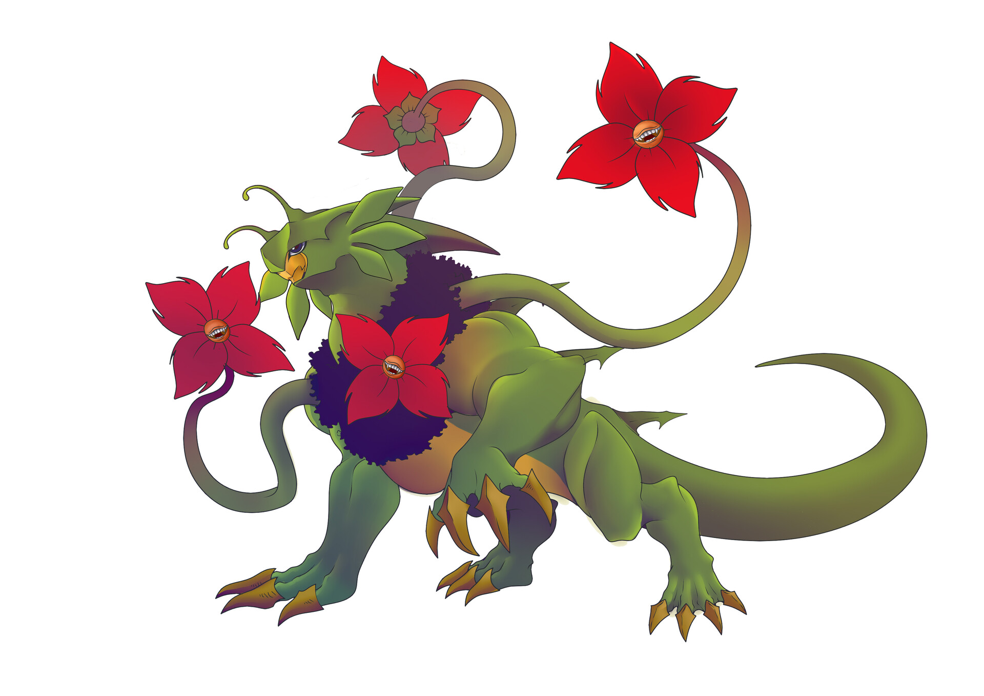 ArtStation - Plant Monster