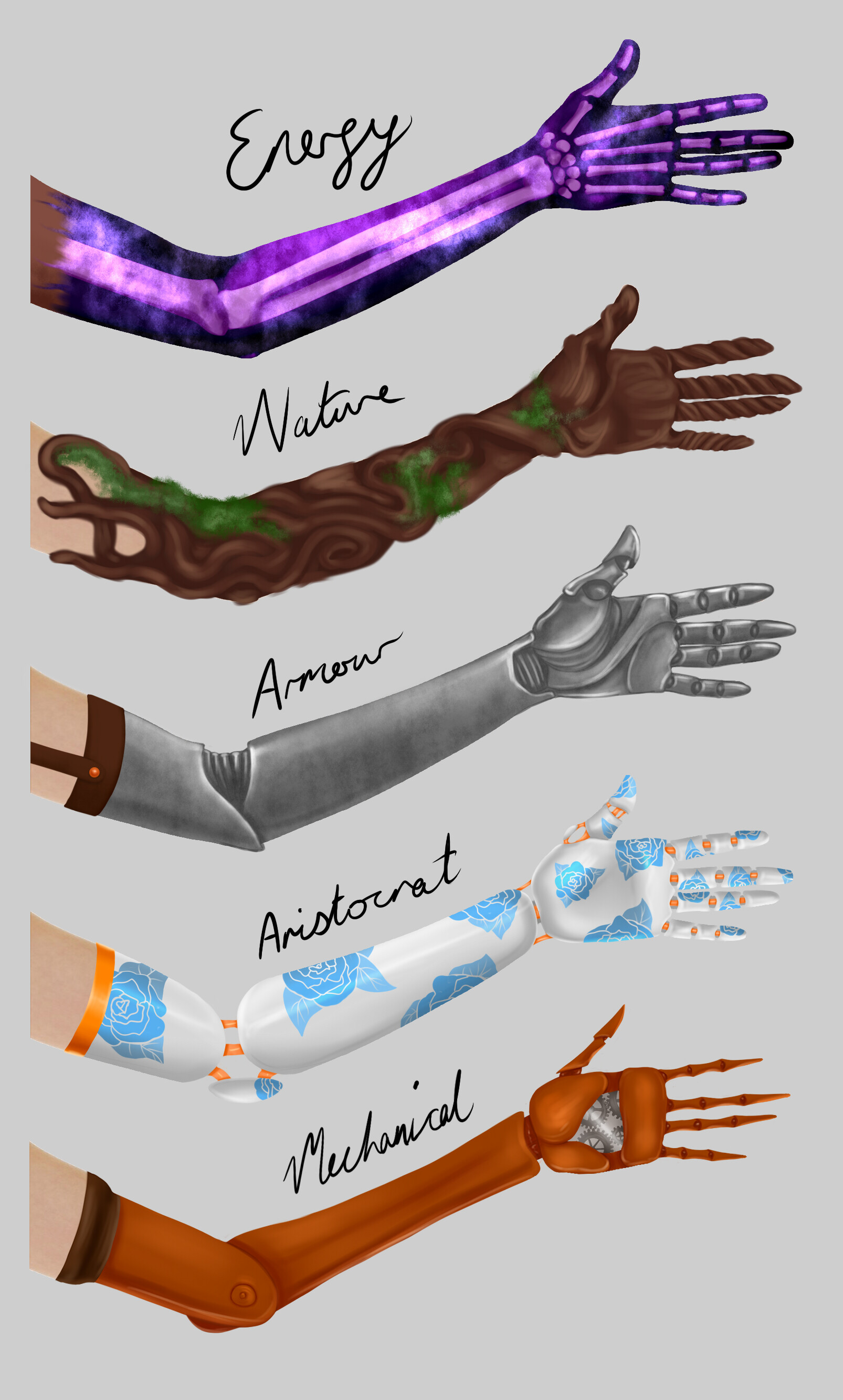 ArtStation - Prosthetic Arms and Weapons