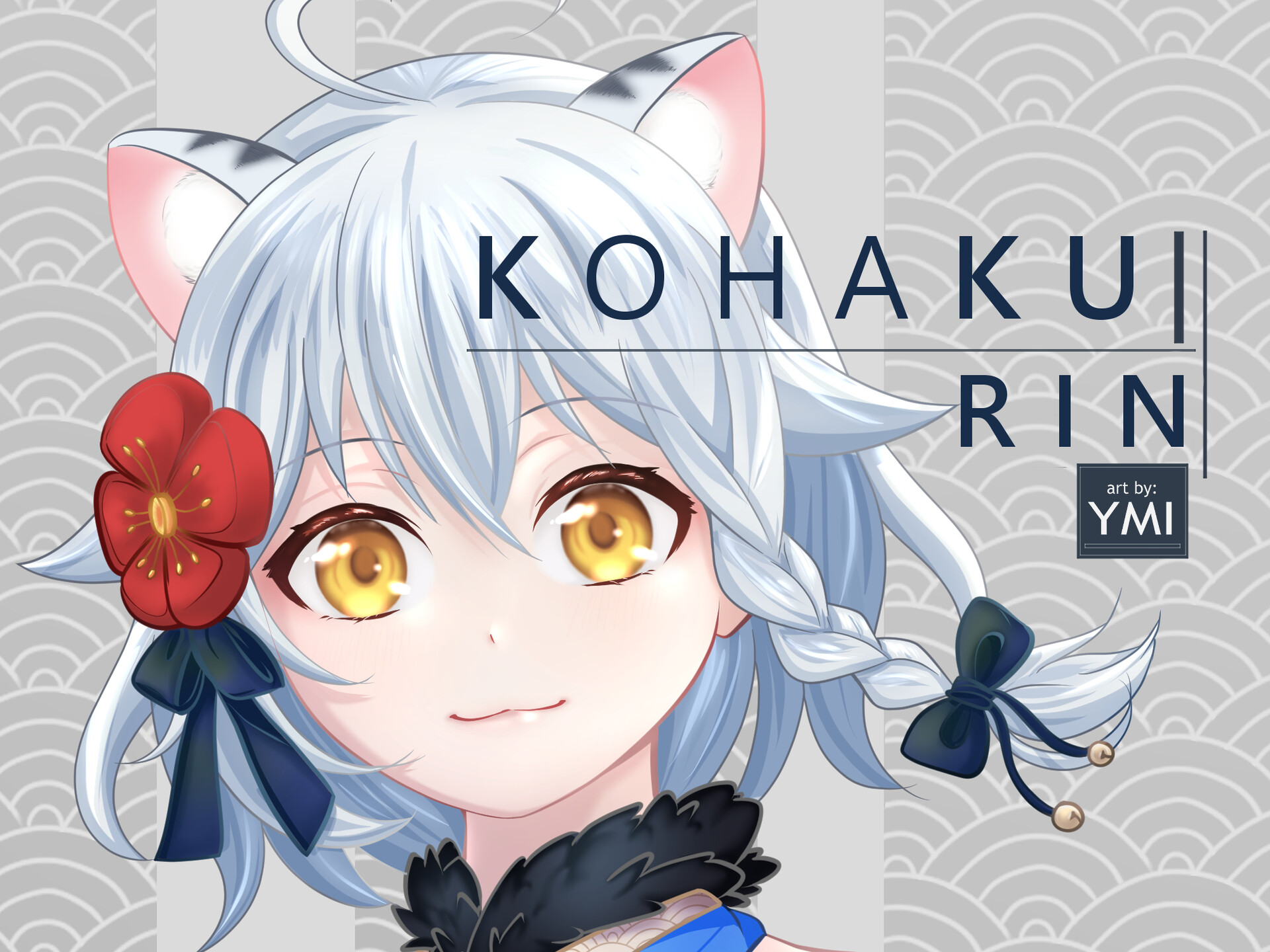 ArtStation - Kohaku Rin Vtuber Birthday Special Art