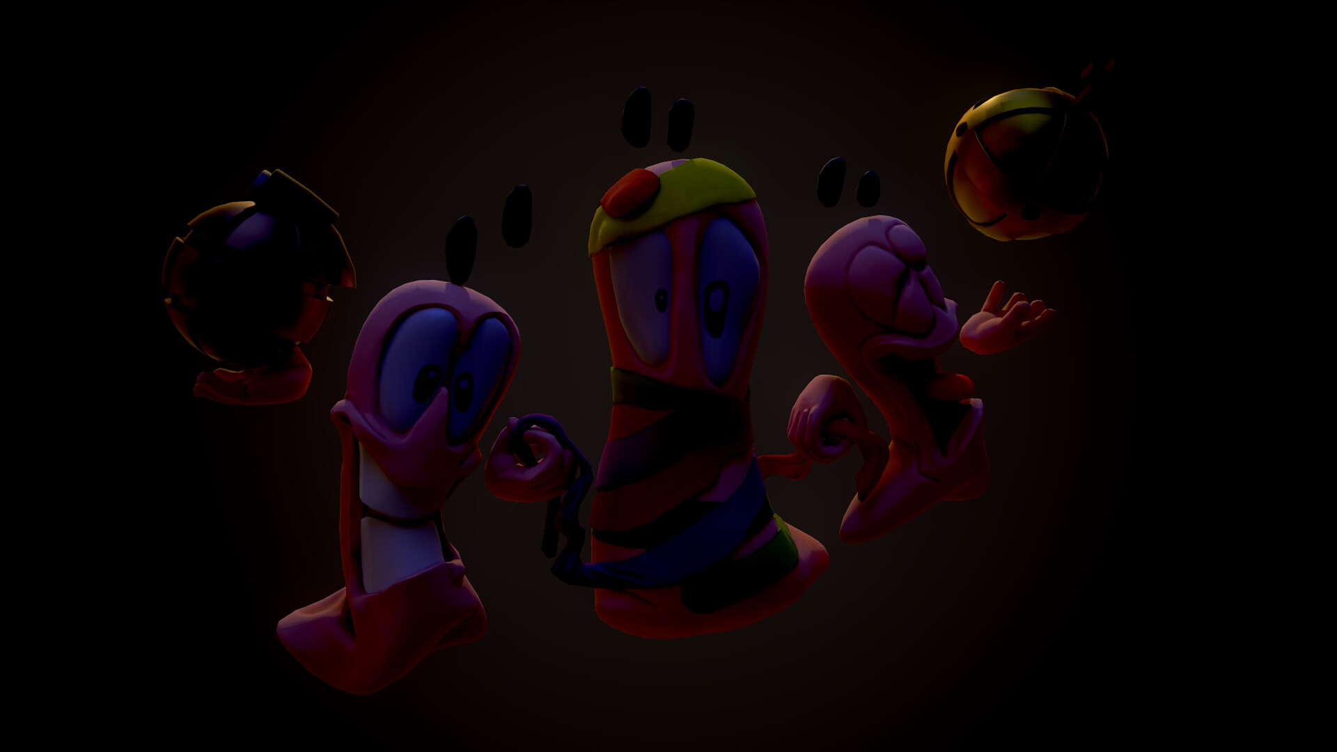 ArtStation - Worms fan art