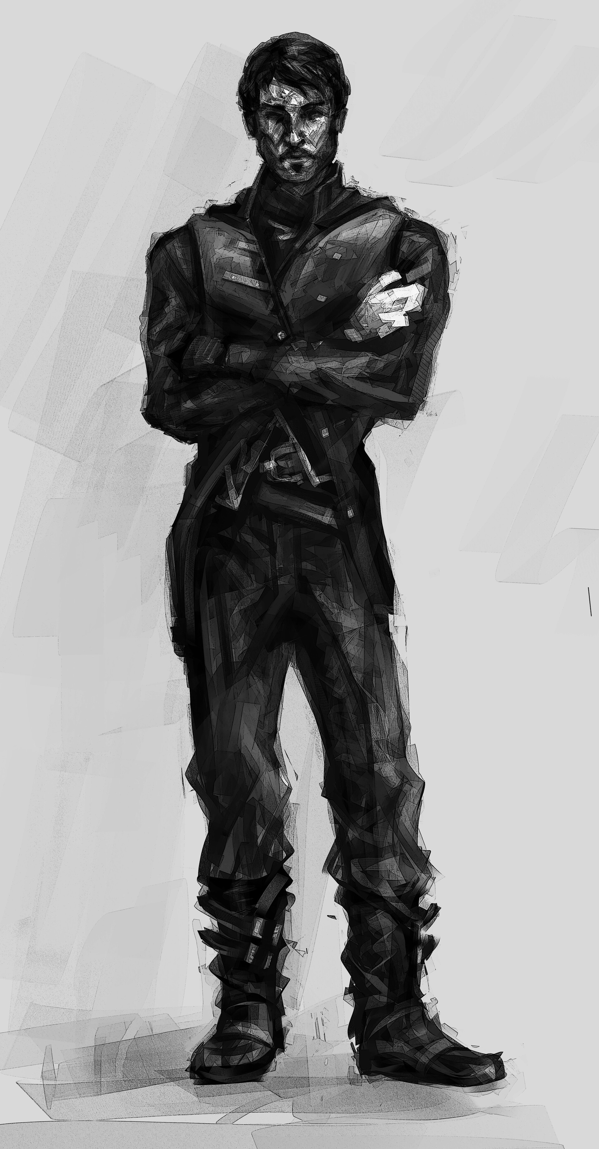 ArtStation - Corvo Attano Dishonored 2 fan art