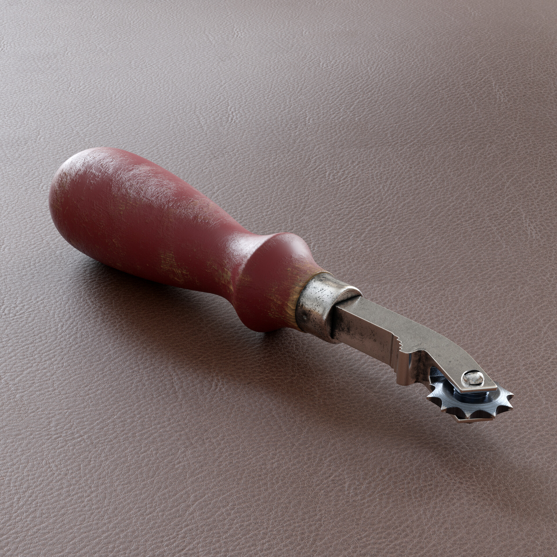 ArtStation - Stitching wheel