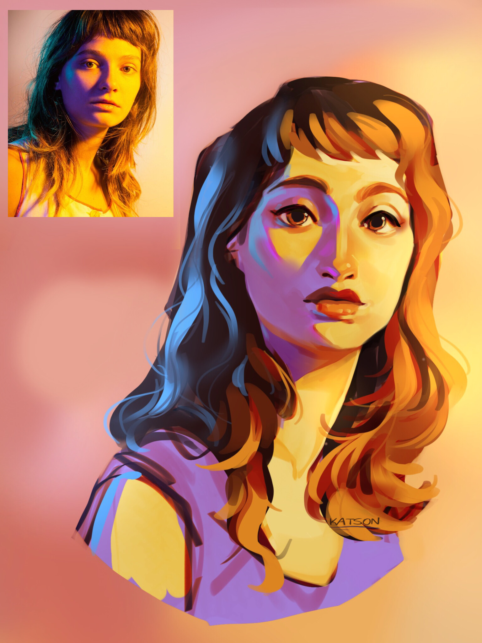 ArtStation - Portrait practice