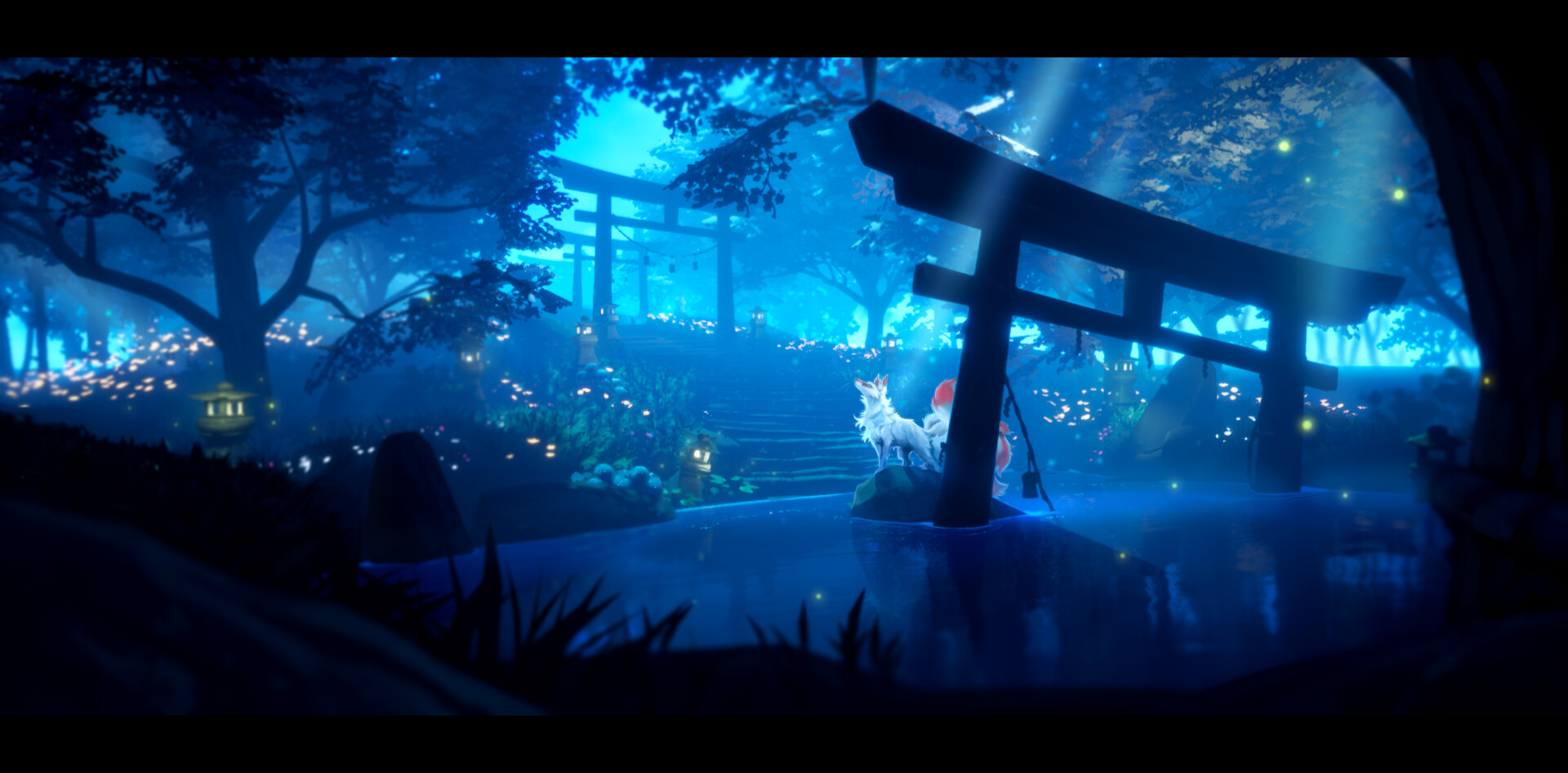 ArtStation - Kitsune Forest (Unreal)