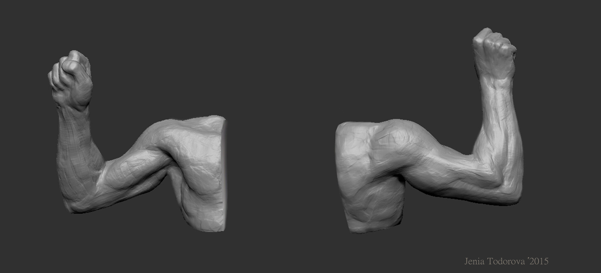 Jenia Todorova - Zbrush Study